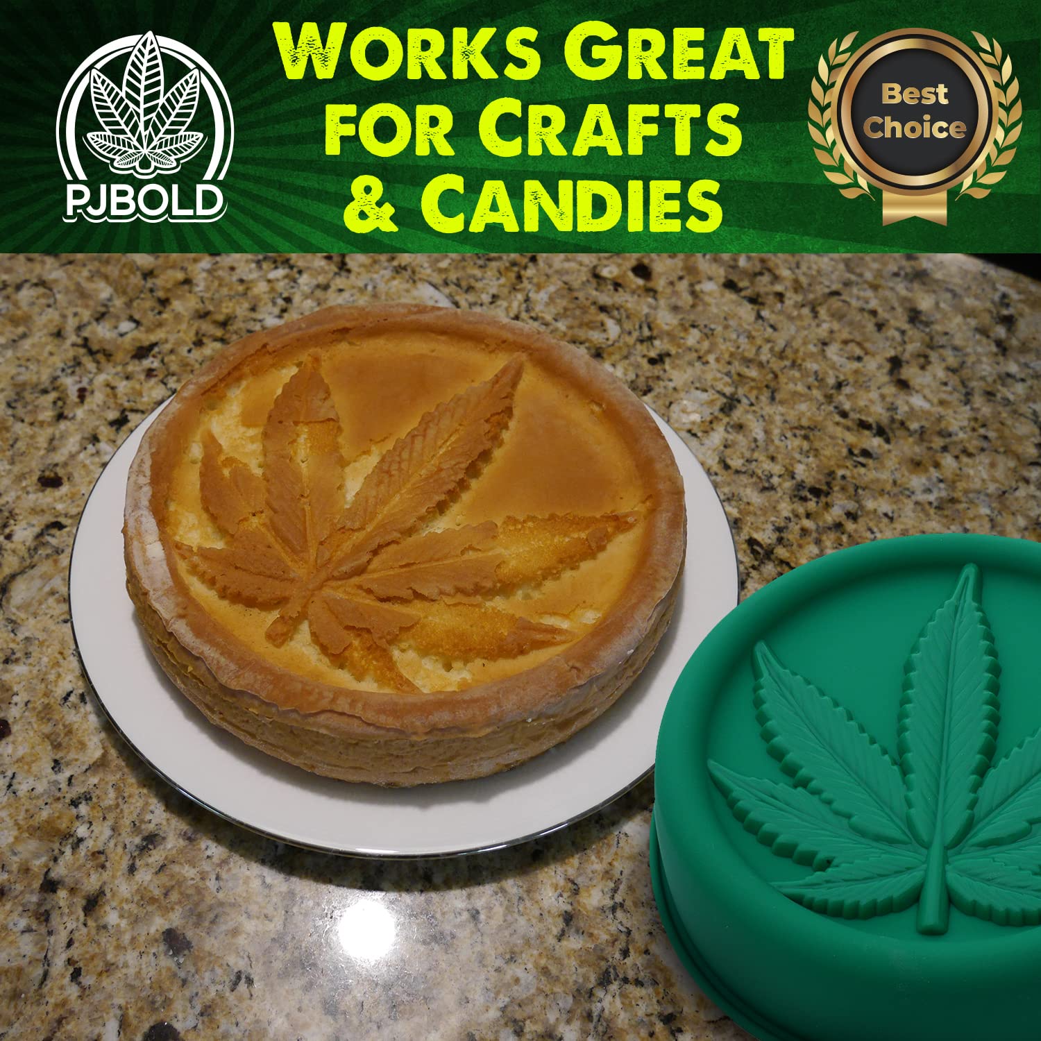 Weed Cake Pan Amazon.com: Streamline Imagined Marijuana Silicone Cake