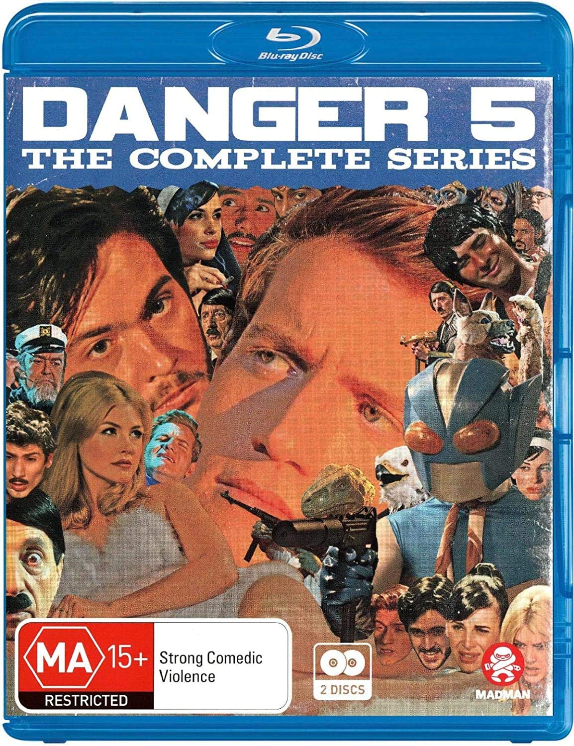 Amazon.com: Danger 5 Complete Series 1 and 2 Collection Blu-ray ...