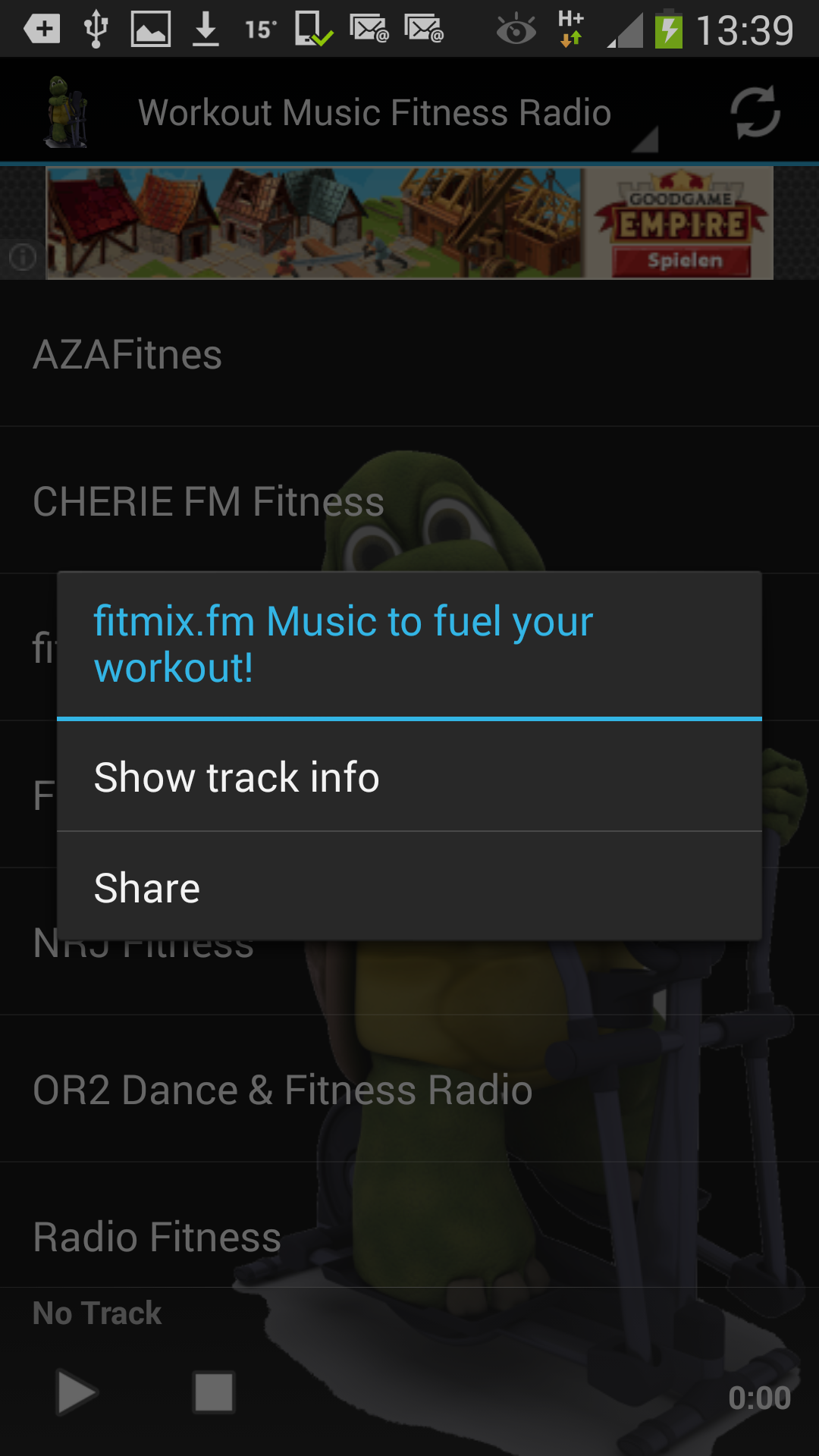 Workout Music Fitness Radio - App on Amazon Appstore