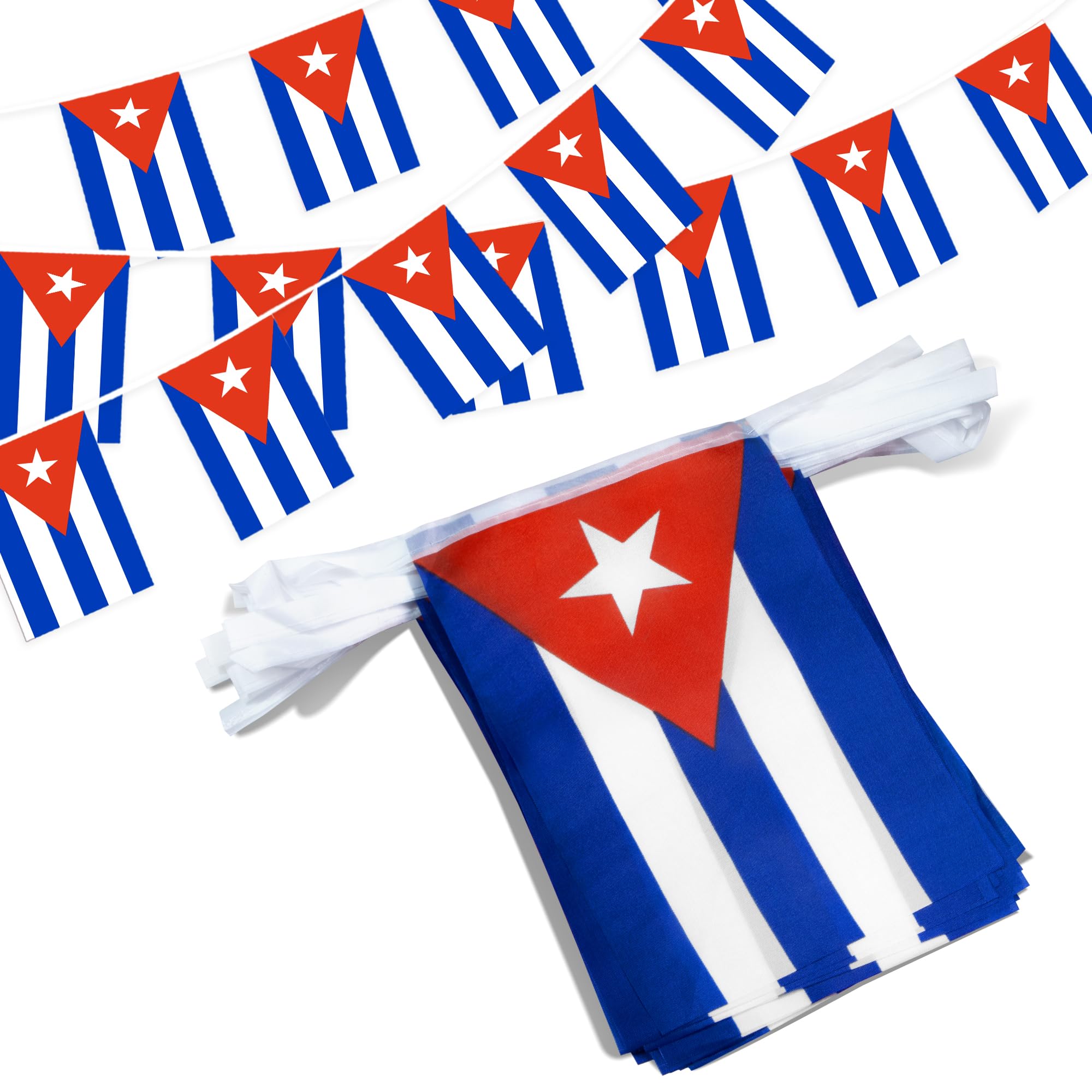 Amazon.com : Anley Cuba String Flag Pennant Flags, Patriotic Events ...