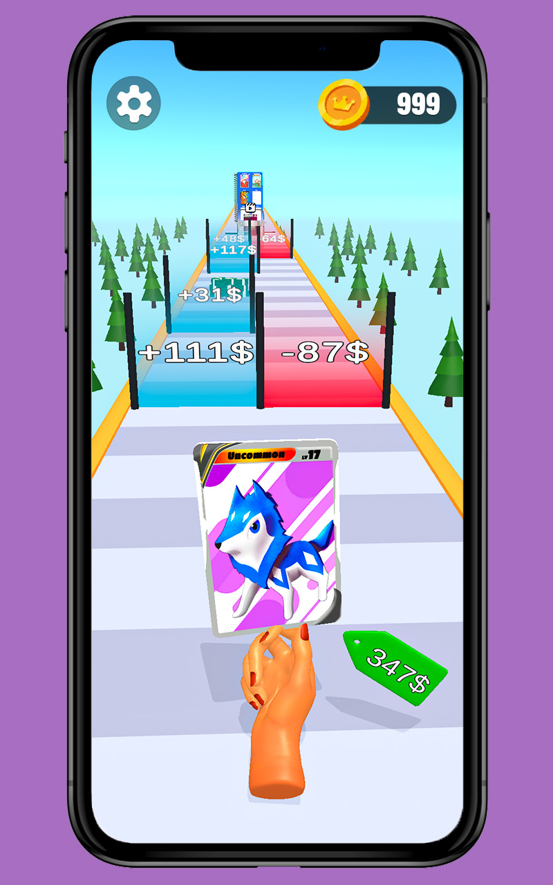 Card Rush Evolution Runner! Battle Cards Merge & Evolve Challenge ...