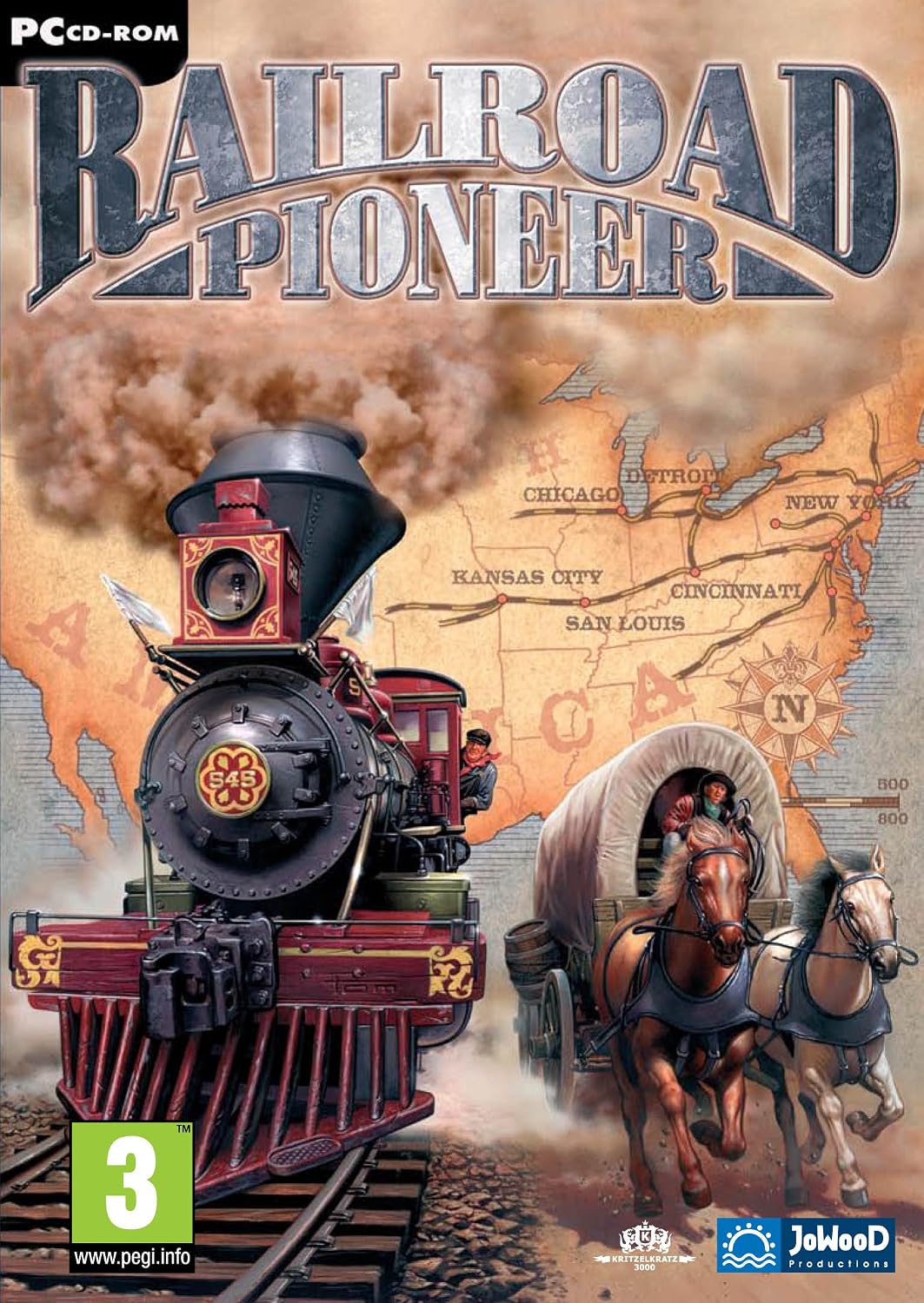 Railroad Pioneer (PC CD) : Amazon.co.uk: PC & Video Games