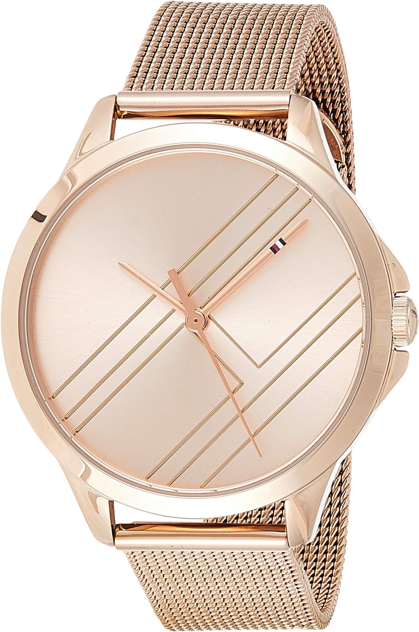 Tommy Hilfiger Women's Analogue Classic Quartz Watch with Rose Gold ...