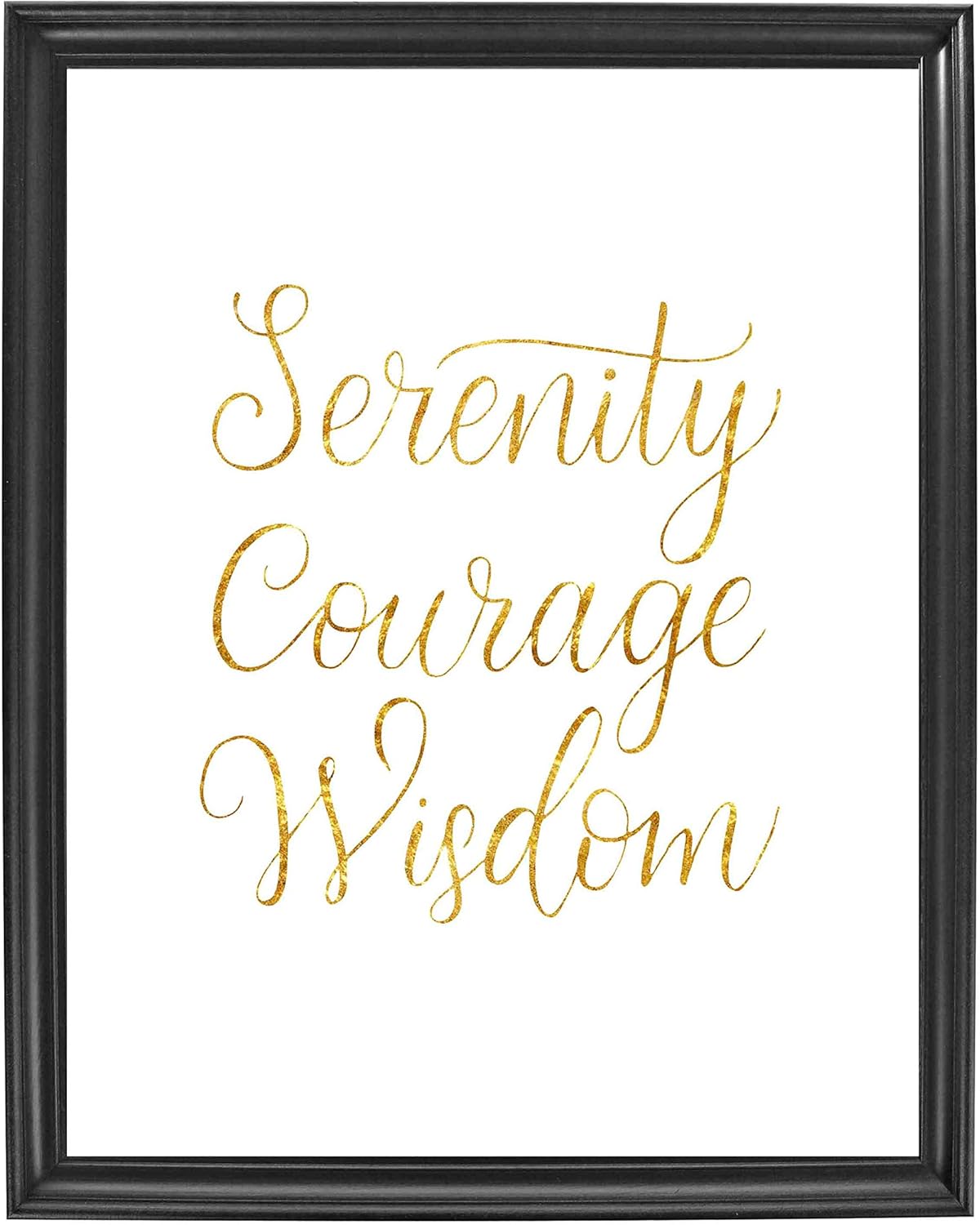 Amazon.com: Serenity Courage Wisdom Poster Print Photo Quality ...