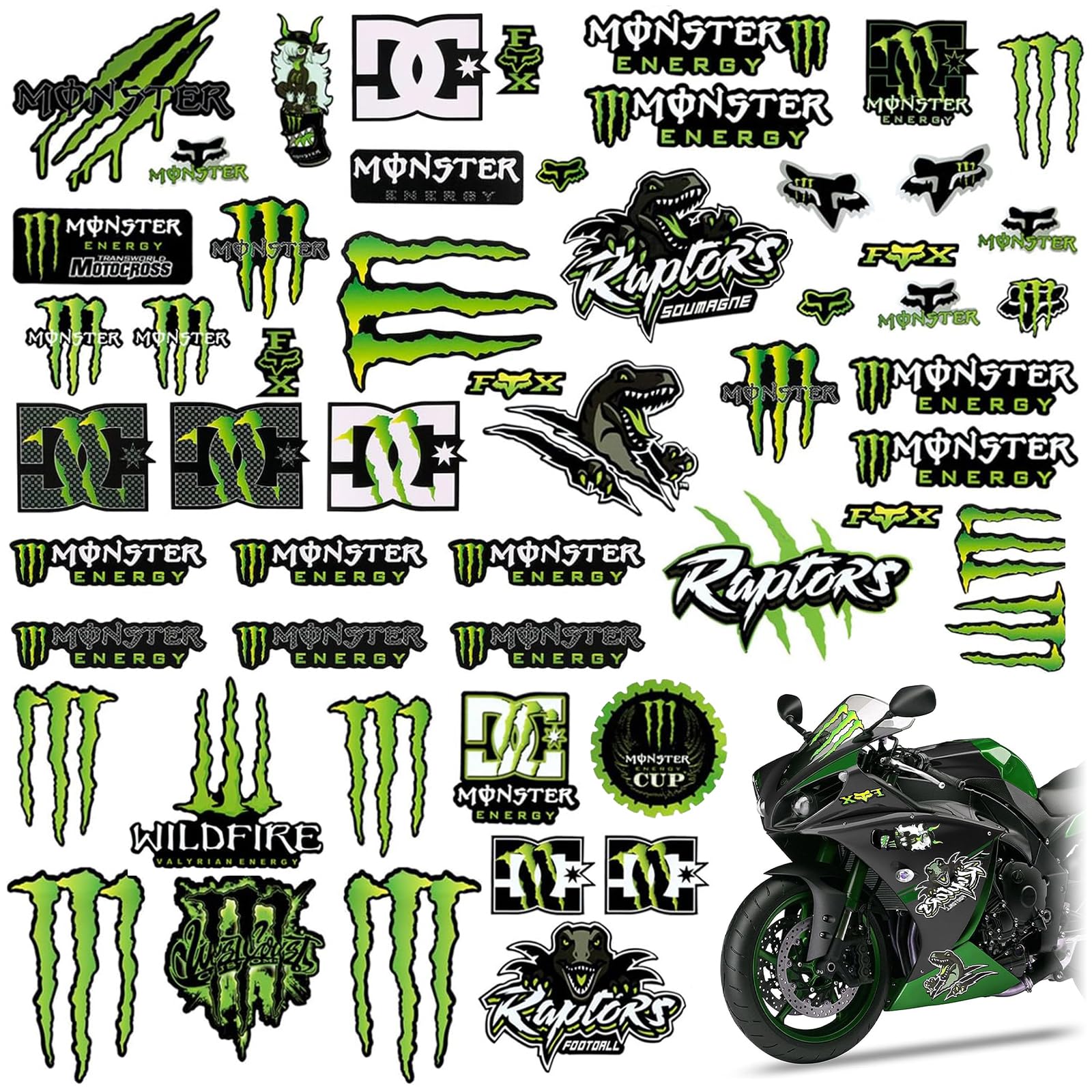 Logotipo De Motocross De Monster Energy MXGP WELCOMES 24MX AS PARTNER