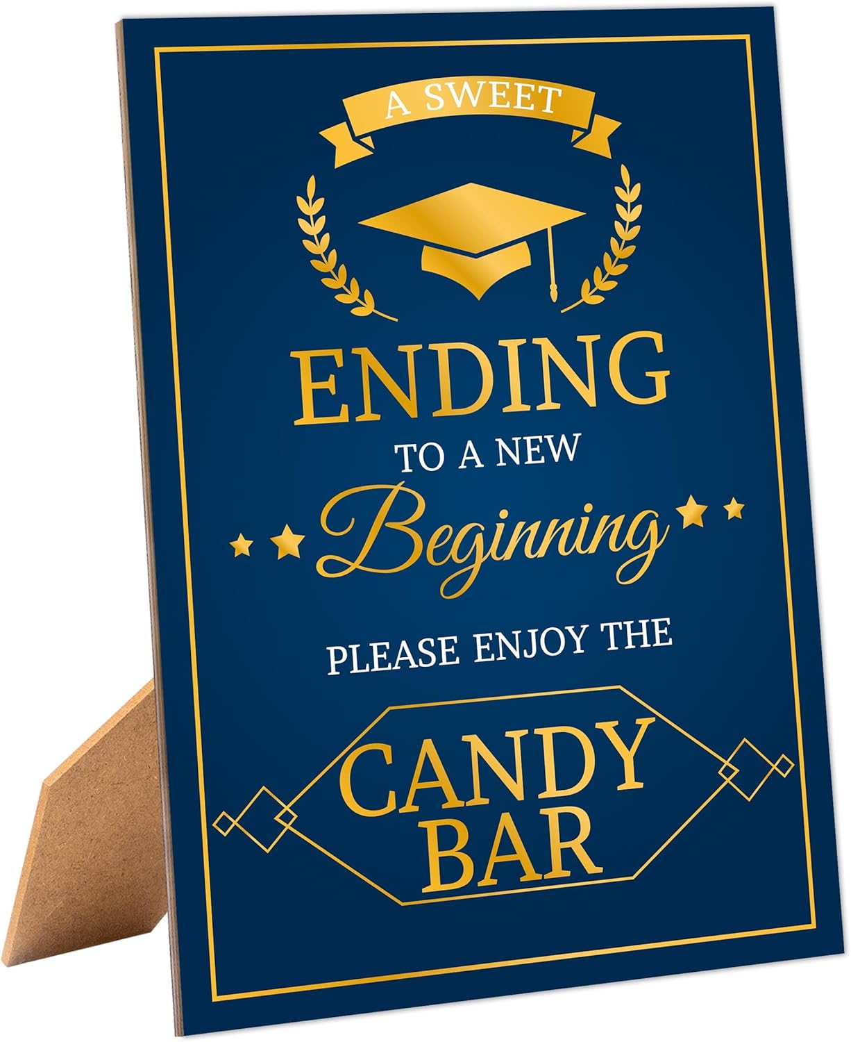 Amazon.com: Graduation Candy Bar Sign, Table Decor Graduation Sign ...