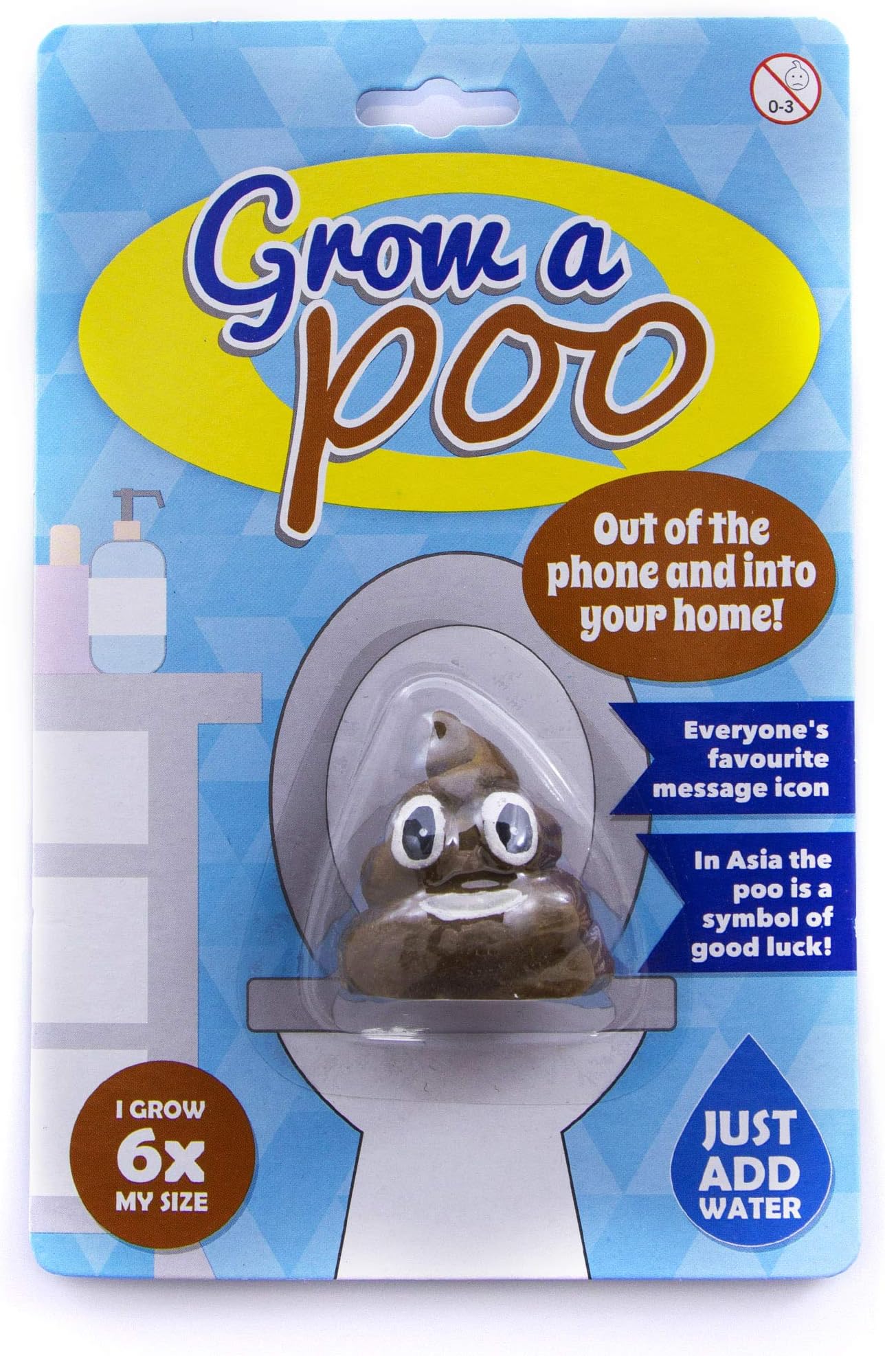 Amazon.com: Boxer Gifts Grow a Poo Toy - Grow in Water - Gag Gifts for ...