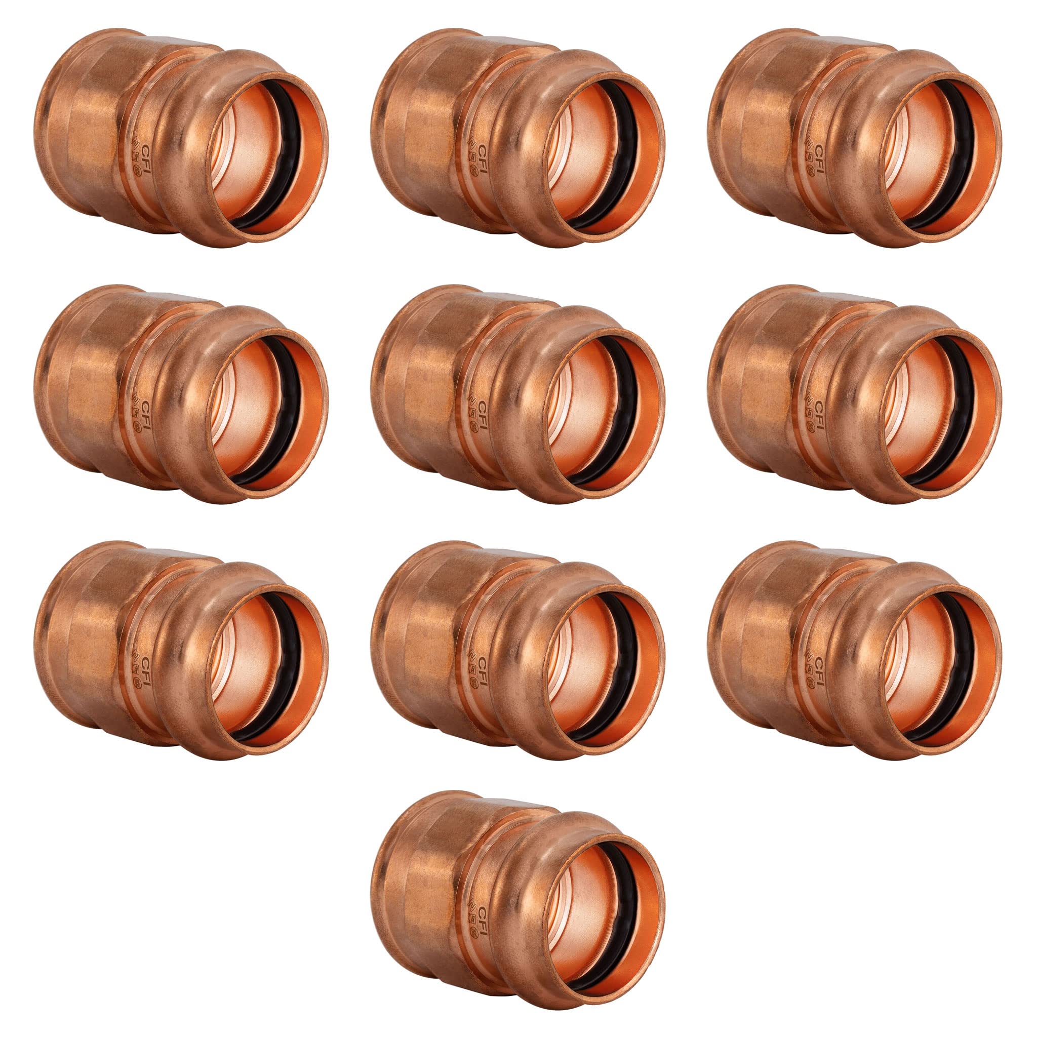 Press Fit Adapter Dielectric Union – 1/2″ – Lead-Free Brass And Forged ...