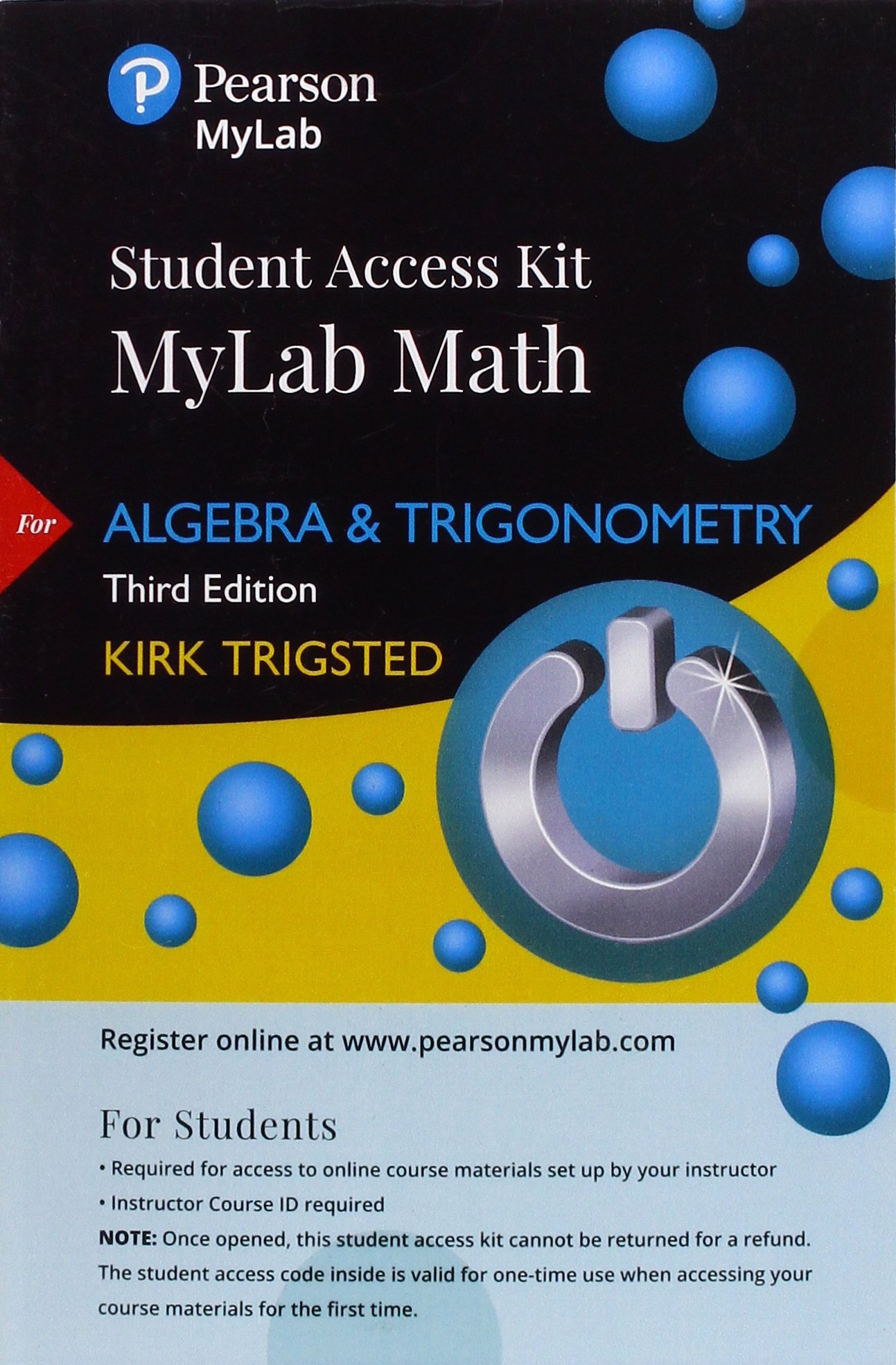 Algebra & Trigonometry - MyLab Math with Pearson eText Access Code ...