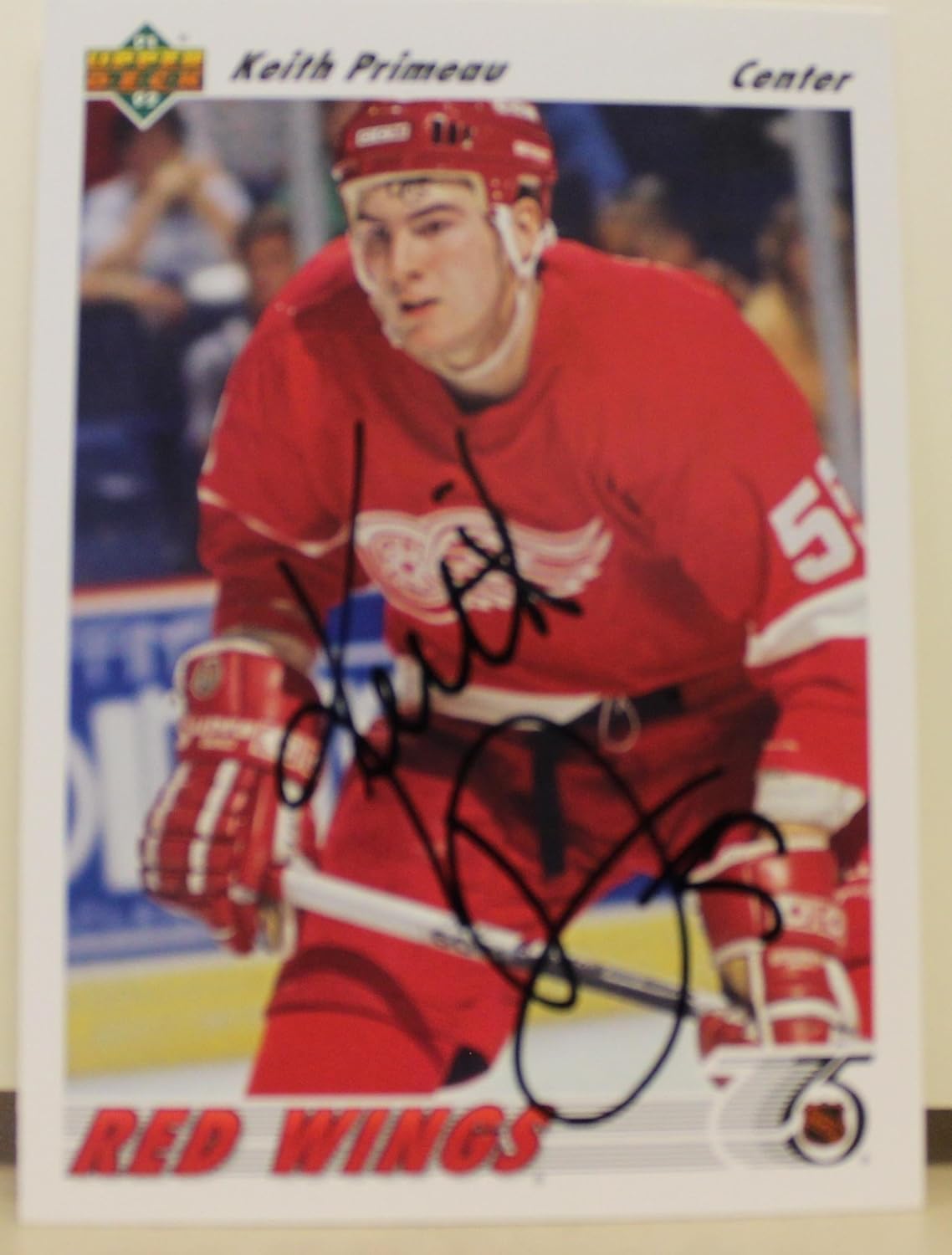 Keith Primeau Detroit Red Wings Autographed 1991-92 Upper Deck Card Autographed - Hockey Slabbed ...