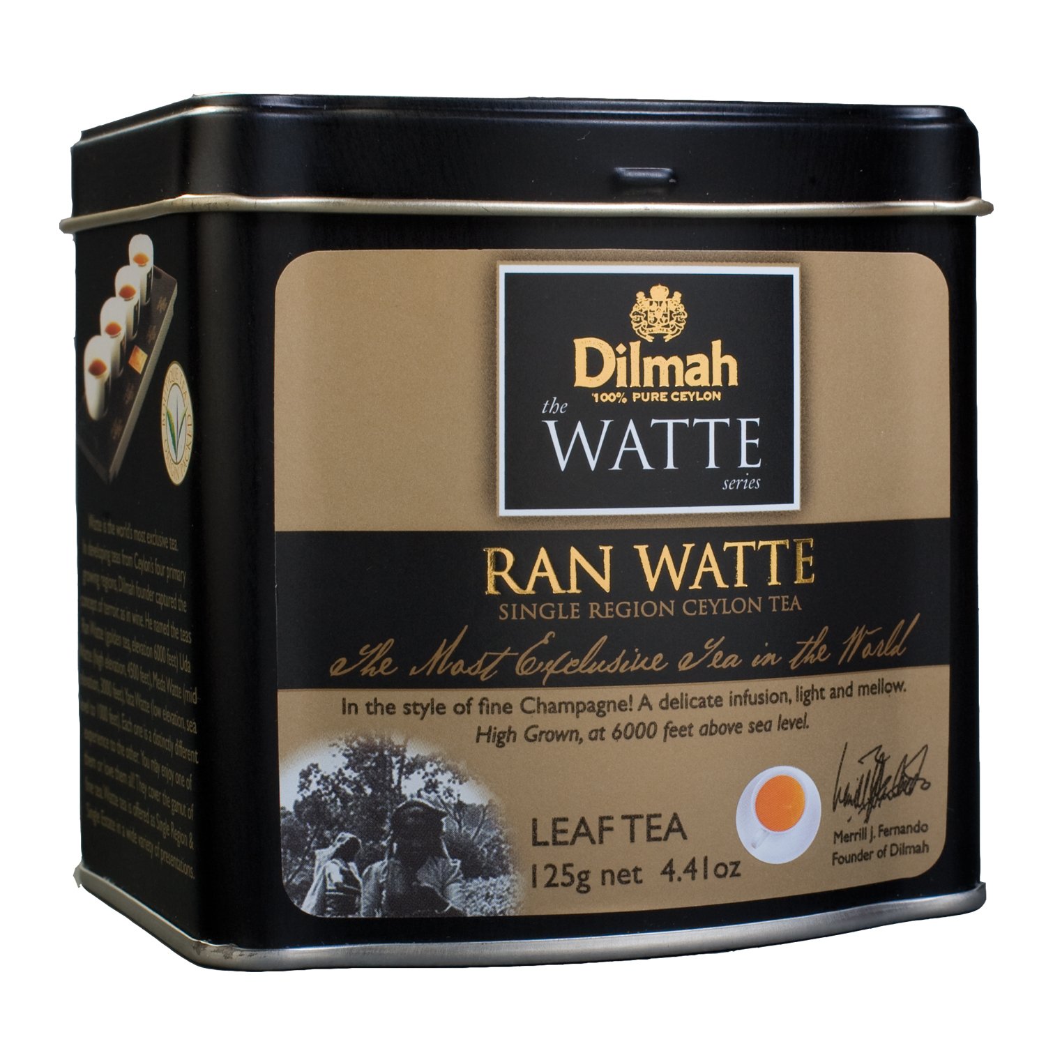 Dilmah Tea, Ran Watte Tea, Loose Leaf, 4.41-Ounce Tins (Pack of 3 ...