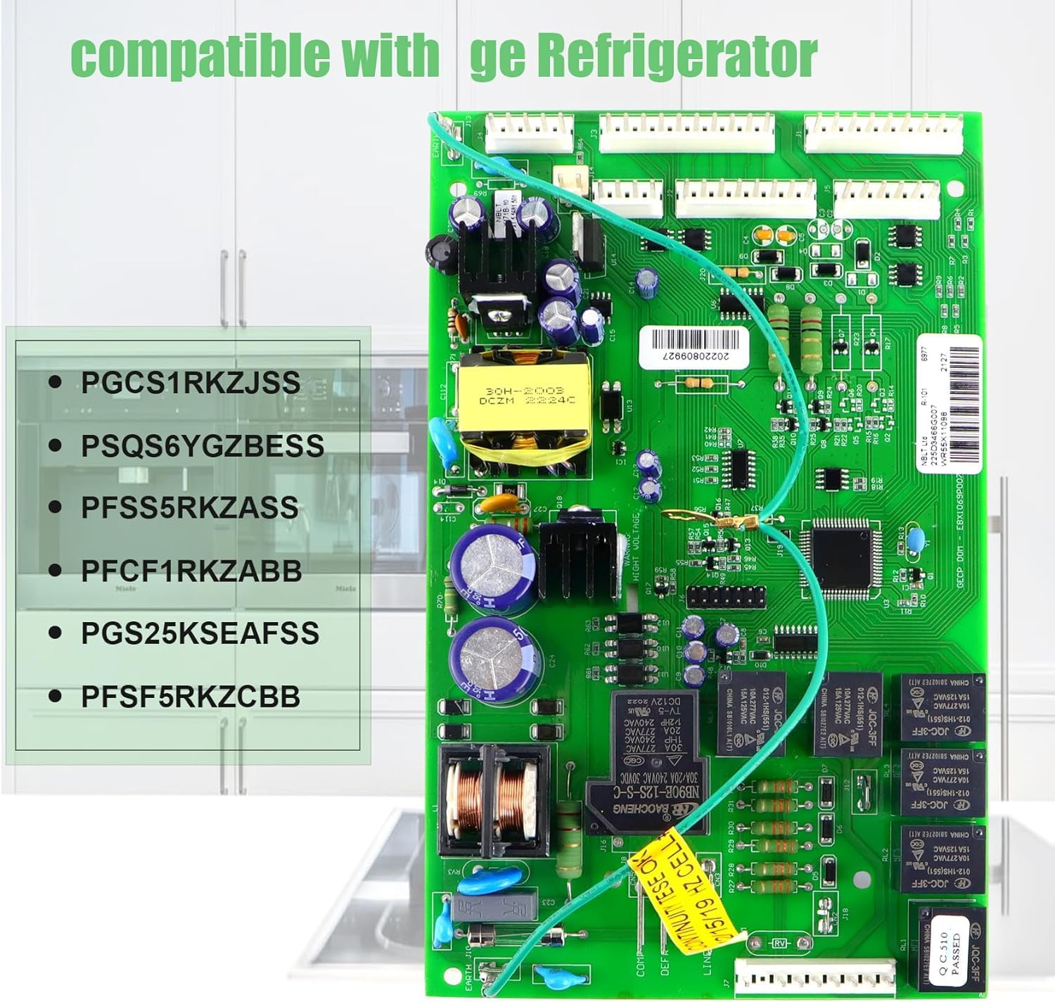Snapklik.com : WR55X11098 Refrigerator Electronic Control Board