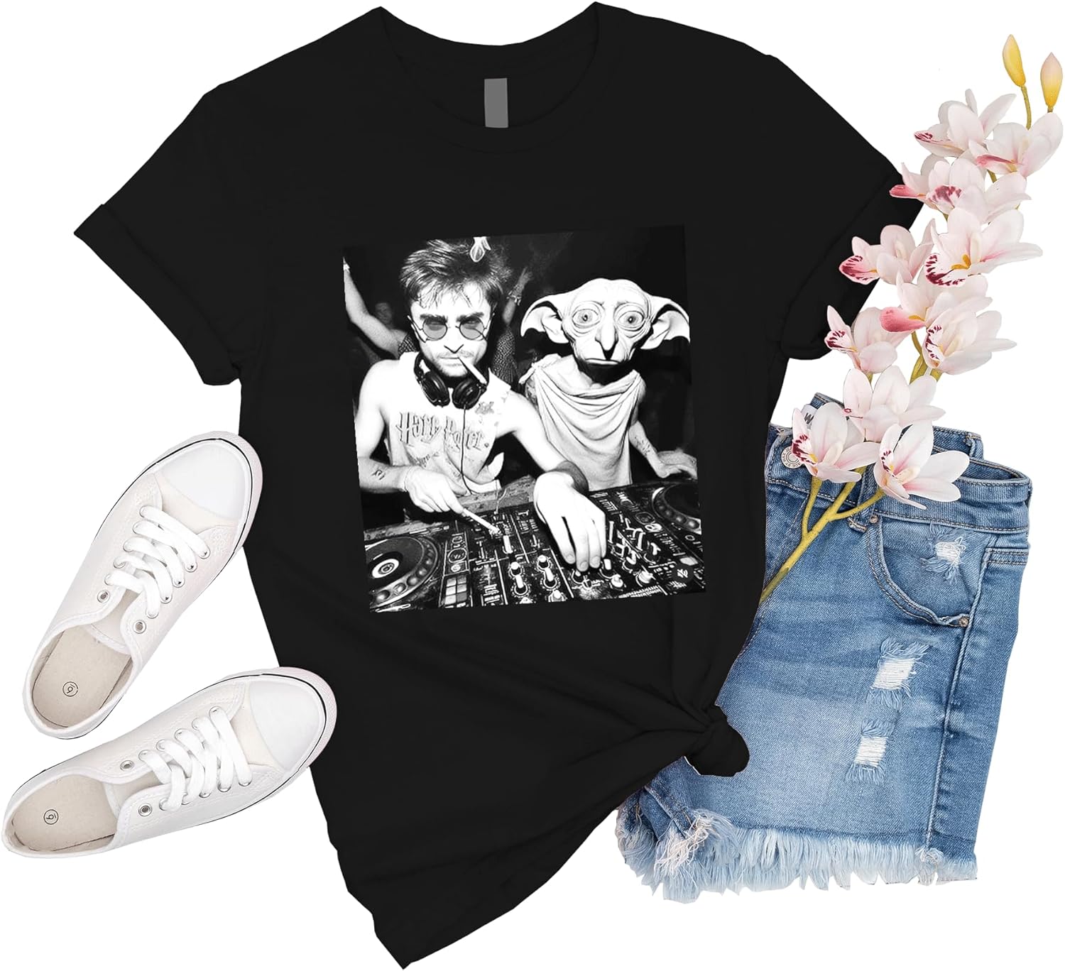 Unisex T-Shirt Dobby Tee and Family Dj Novelty Boy Gift for Men Harry ...