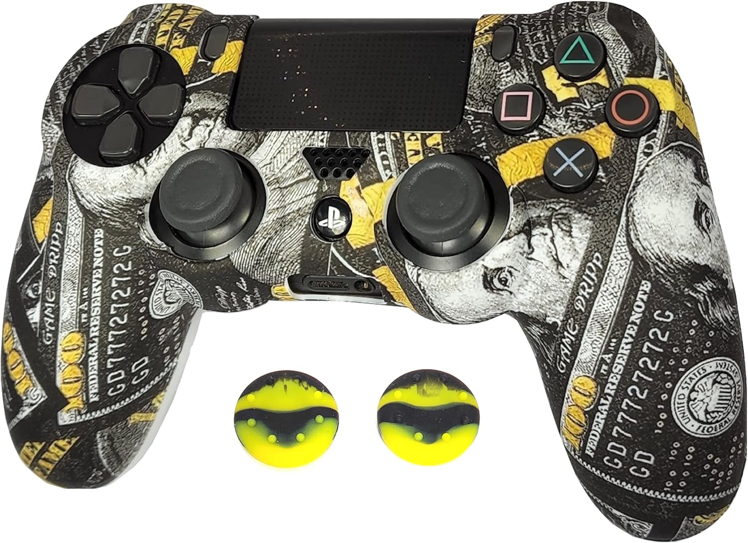 Amazon.com: PS4 Controller Skin Silicone, GameDripp, Protective Anti ...