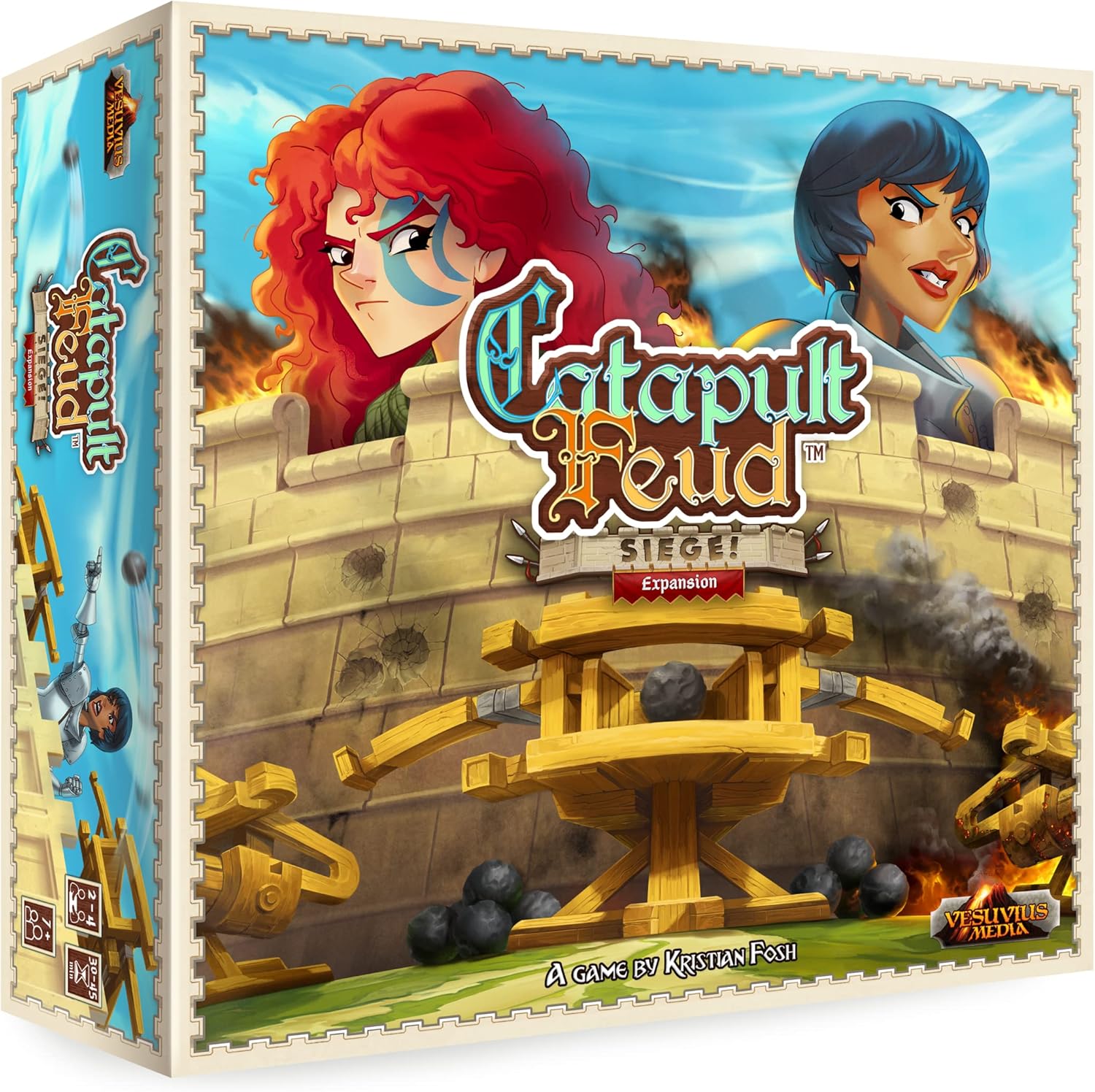 Amazon.com: Catapult Feud Siege Expansion : Toys & Games