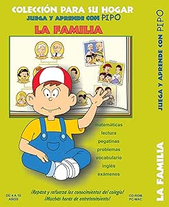Amazon.com: Learn and Play in Spanish with Pipo About Family. Ages: 4 ...