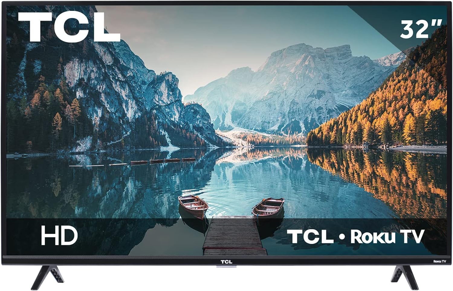 TCL Pantalla 32" HD Smart TV LED 32S331-MX Roku TV (2020) : Amazon.com ...