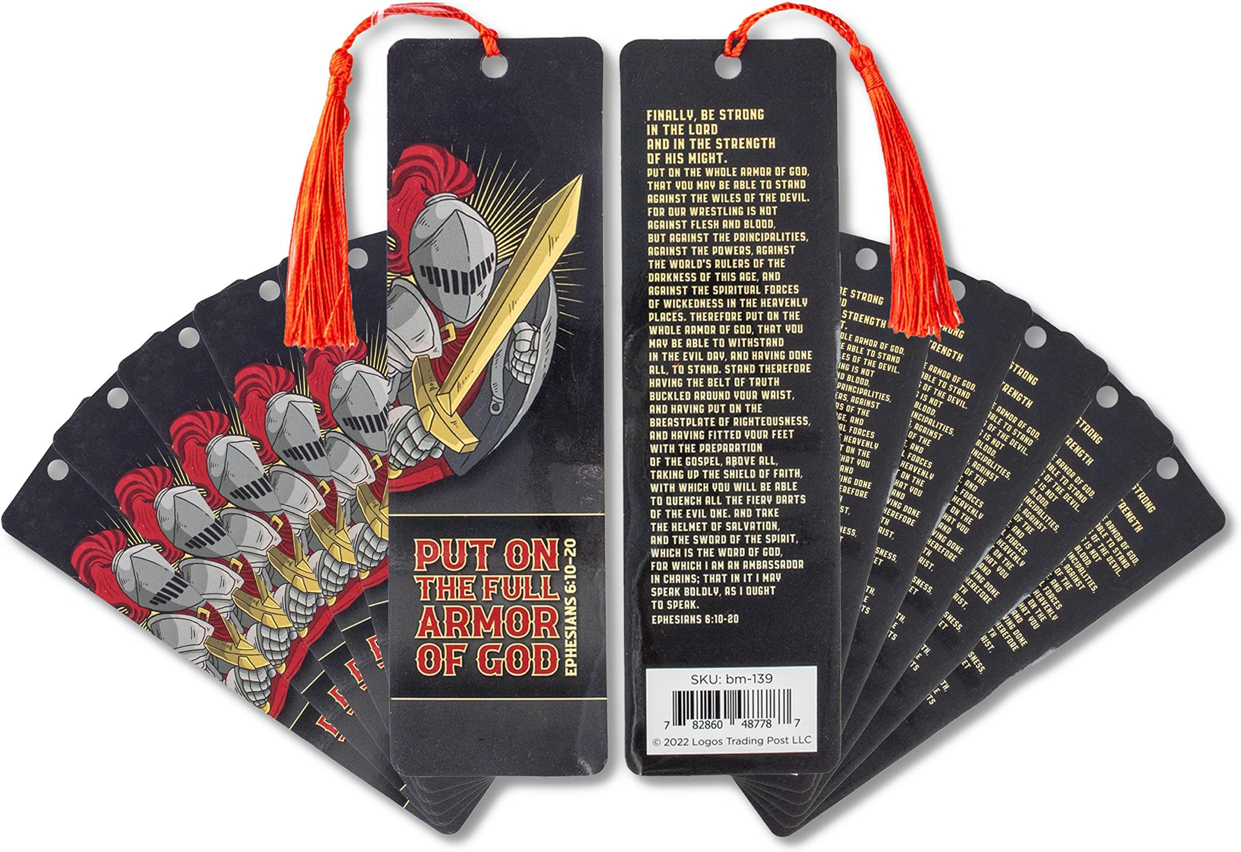 Amazon.com: Bible Bookmark with Tassel & Scripture pack of 12 ...