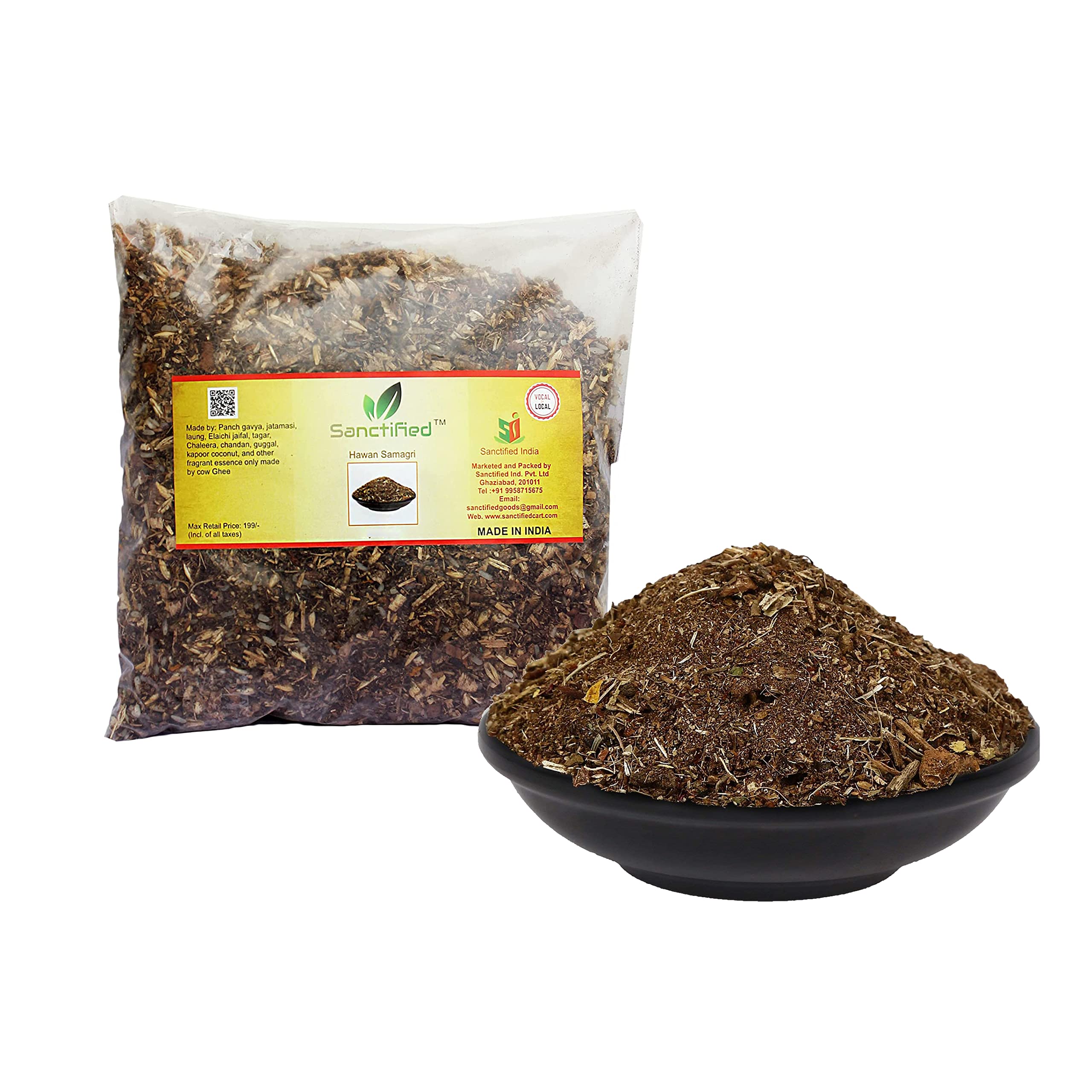 Buy UKTAM 1Kg PanchGavya Hawan Samagri for Hindu Havan Pooja Rituals ...