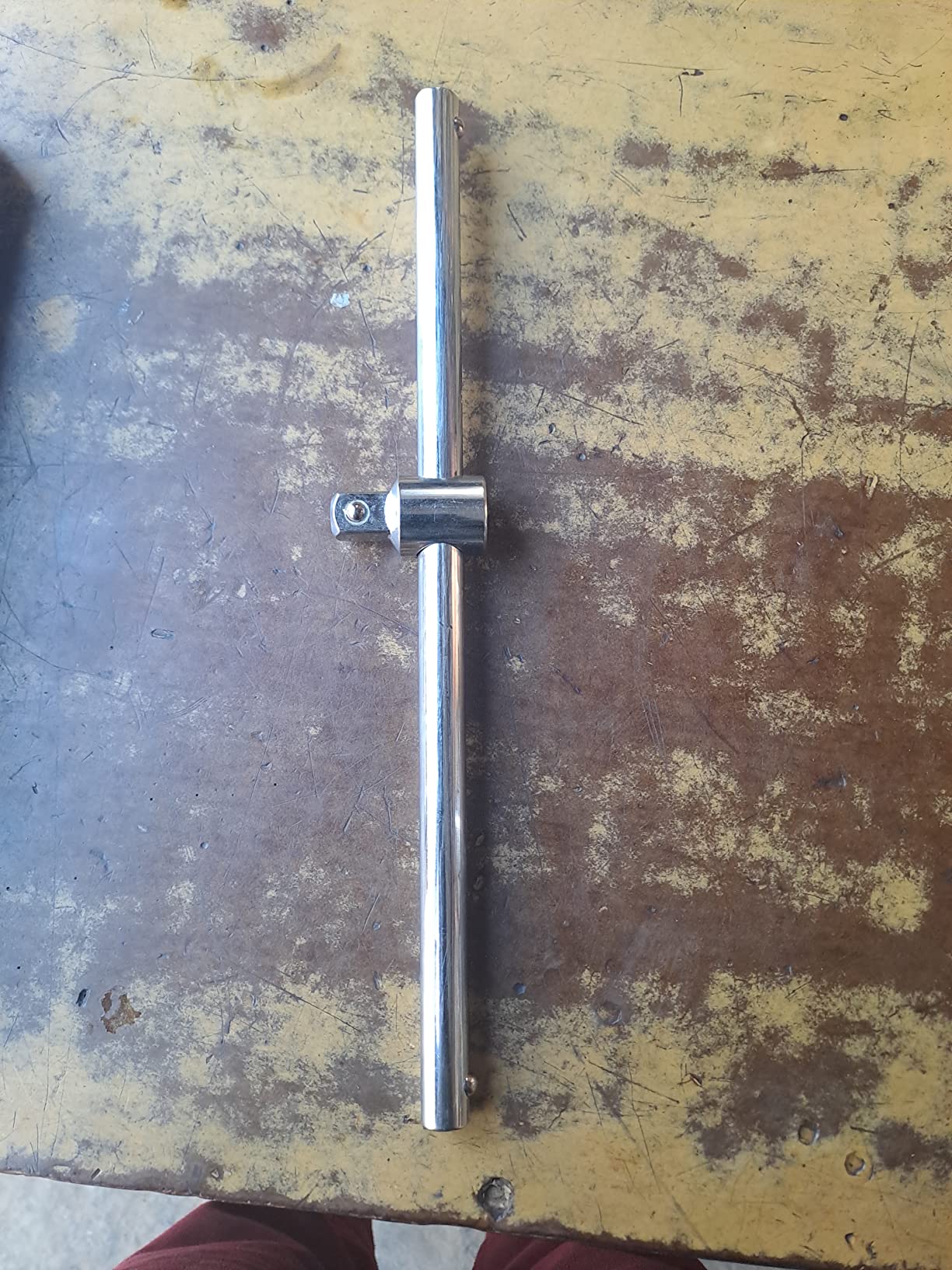 Taparia 1733 Steel Square Drive T Handle (Silver Finish) : Amazon.in ...