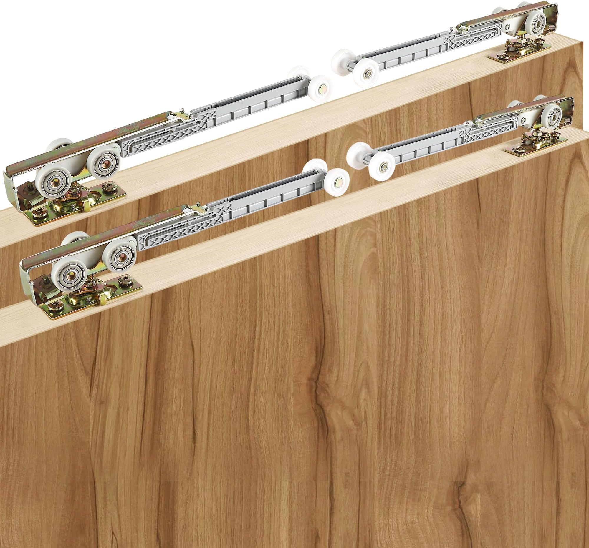 Johnson Prod. Pack of 2 Johnson Hardware Pocket Door Frame Clip Set ...