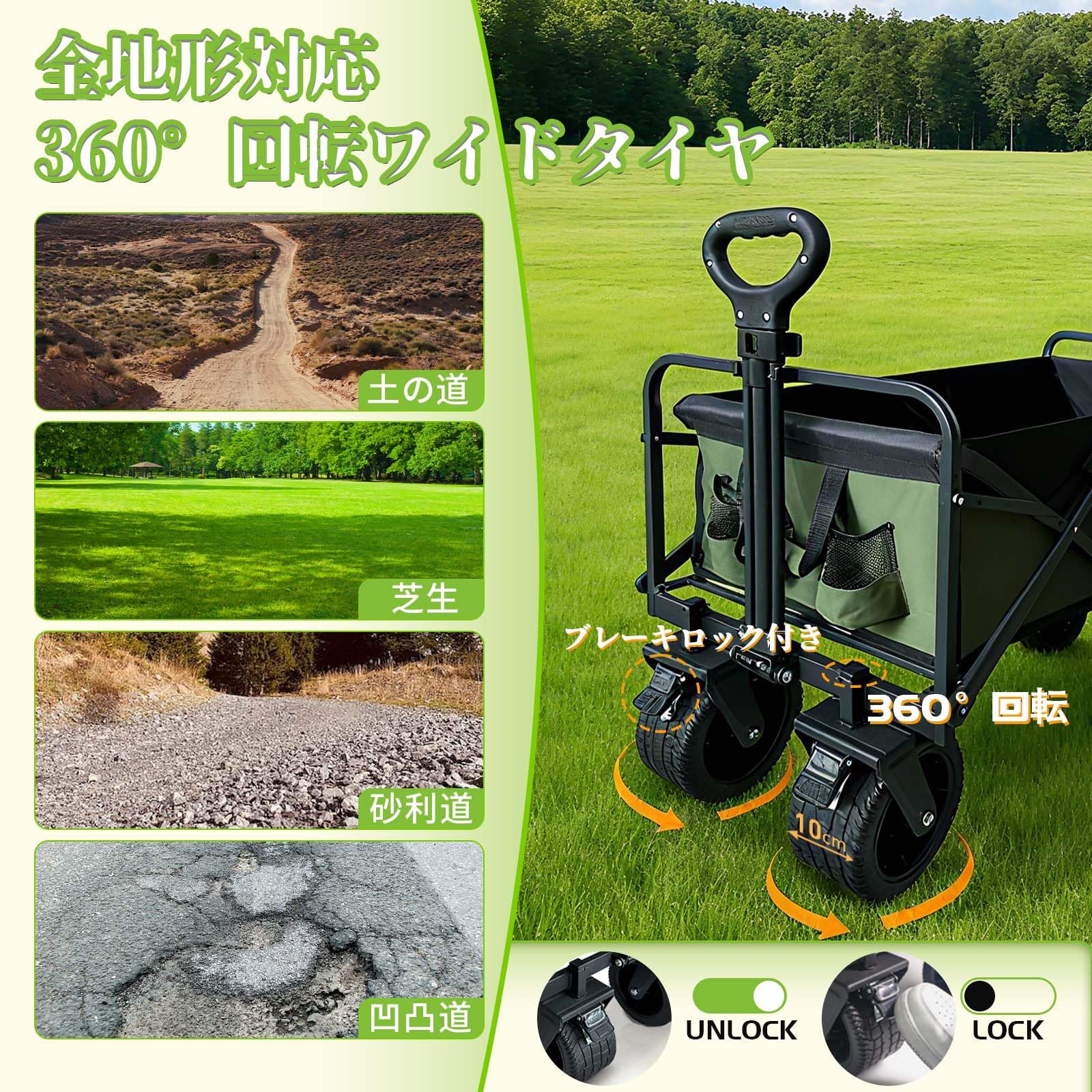 Amazon | Vividorad キャリーワゴン 【2025強化版 大容量200L 耐荷重