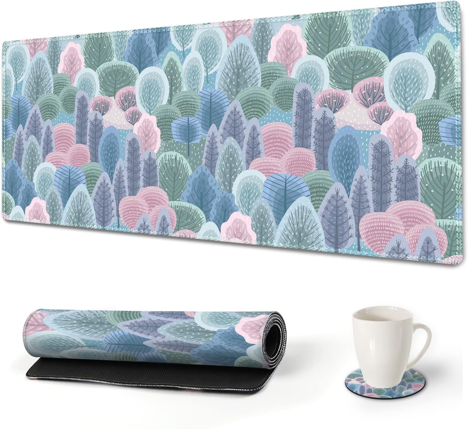 Amazon.com: TJJ Large Mouse Pads for Desk Gaming Mouse Pad Extended ...