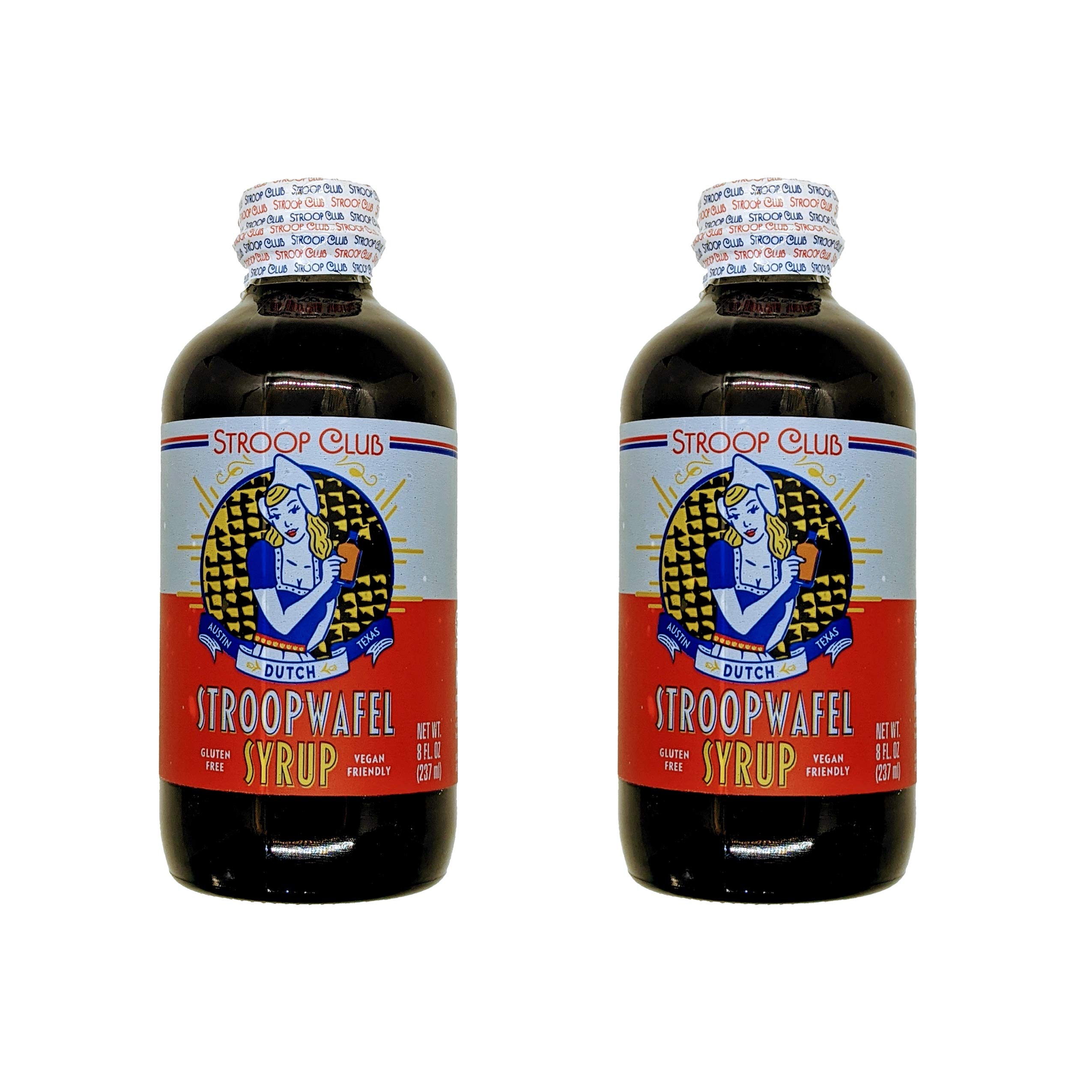 Amazon.com: Stroop Club Gluten-Free & Vegan Stroopwafel|Authentic ...