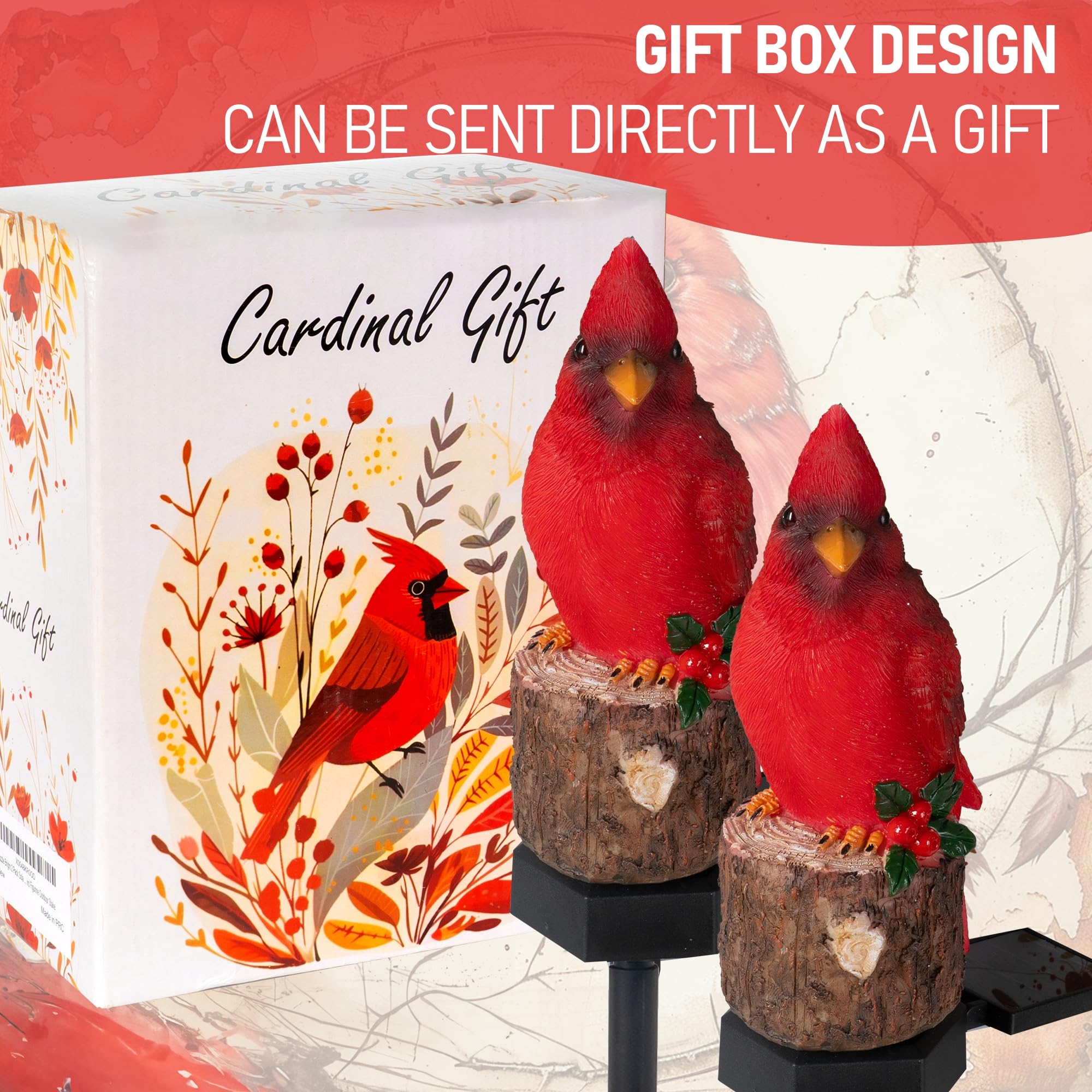 Cardinal Solar Accent Lights