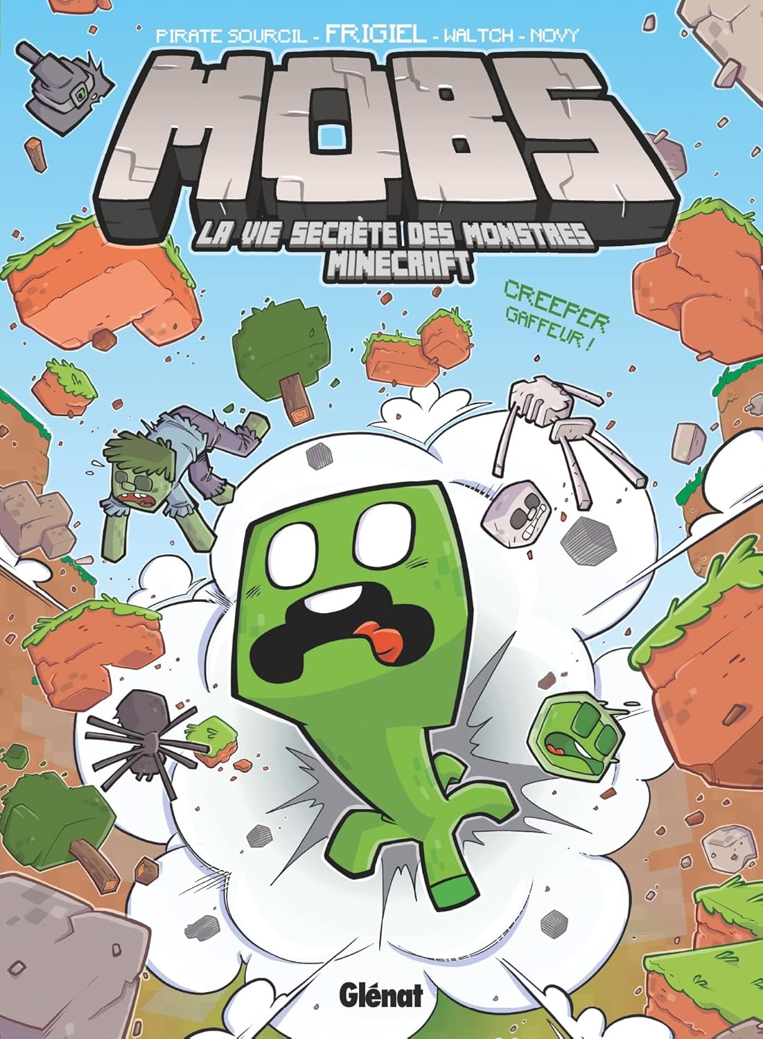 Amazon.fr - MOBS, La vie secrète des monstres Minecraft - Tome 01 ...