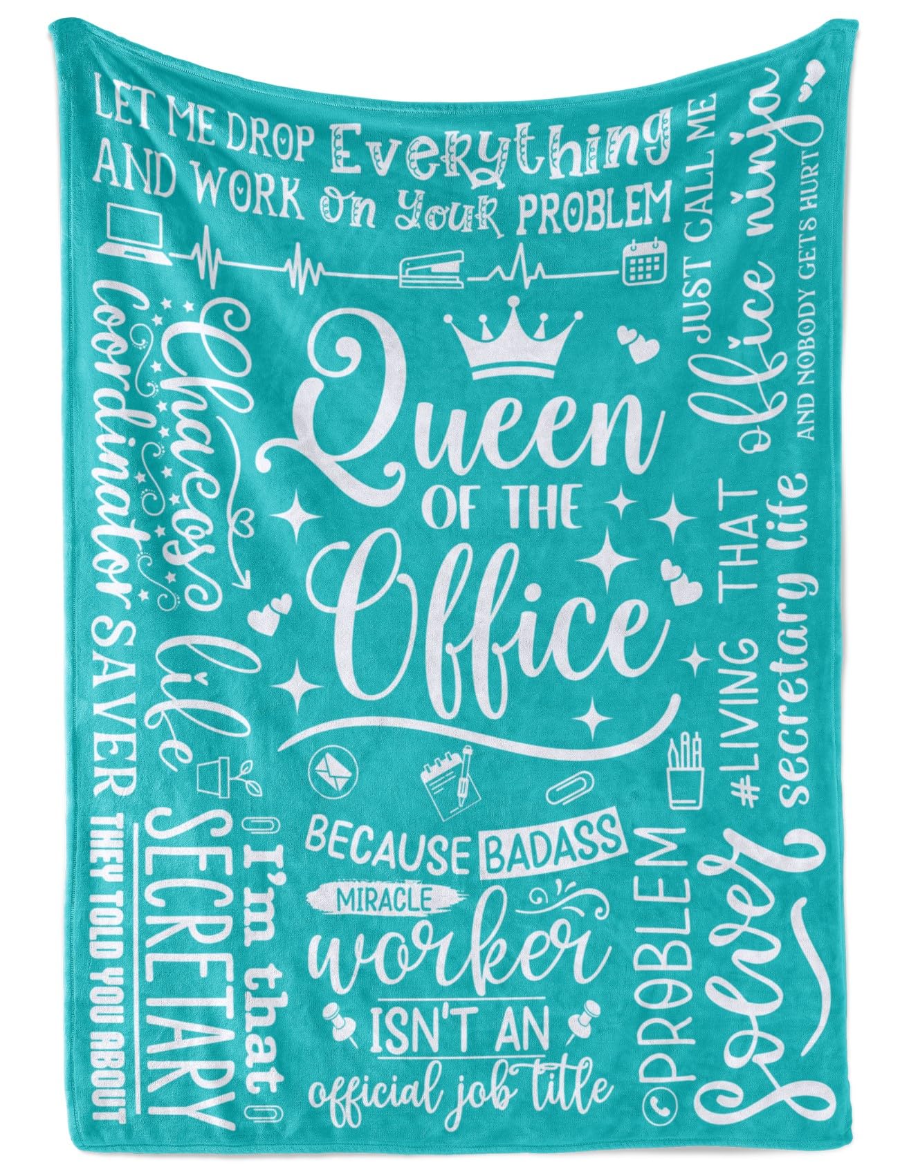 Amazon.com: Secretary Gifts for Woman, Throw Blanket for Secretaries ...