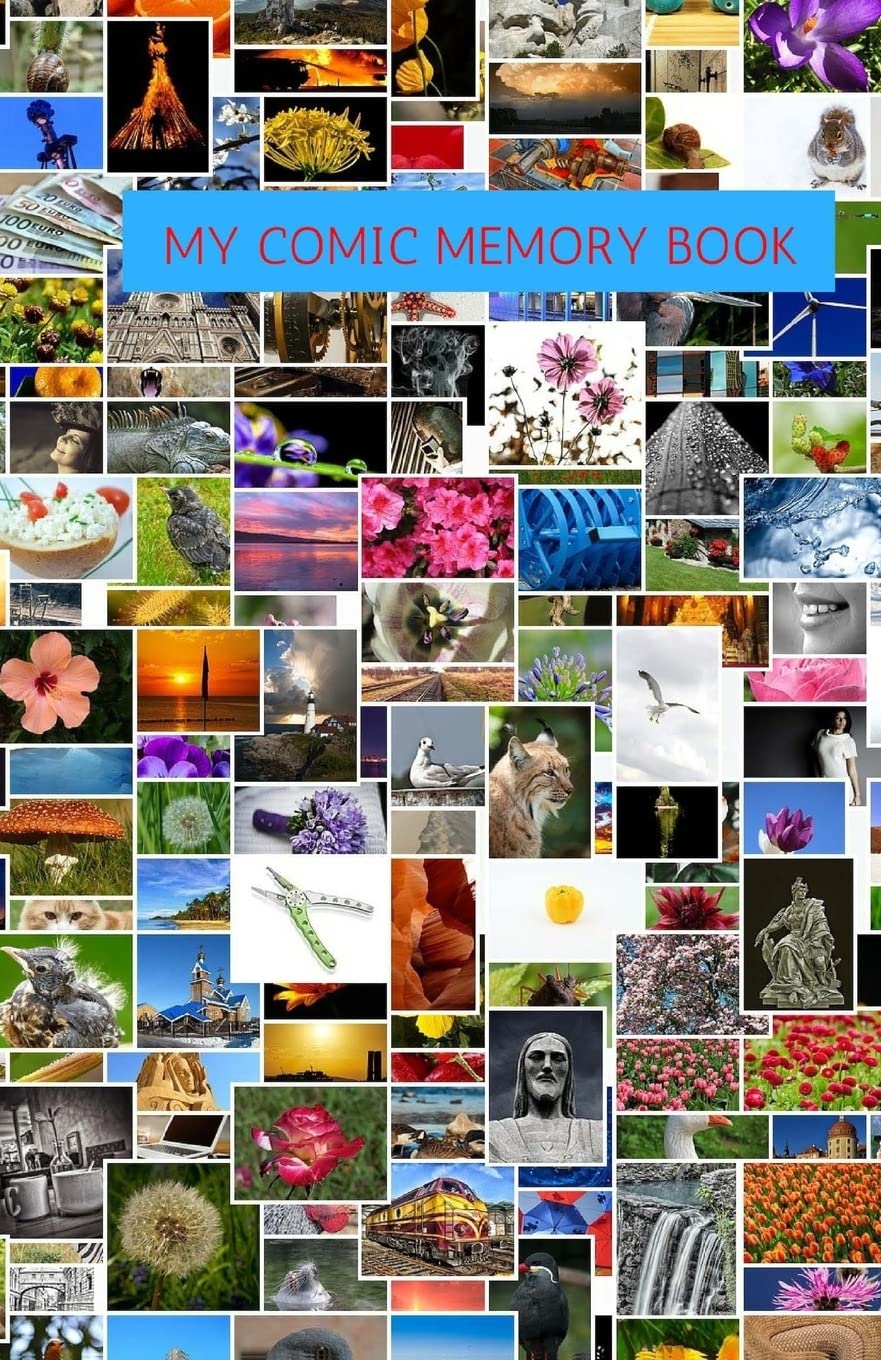My Comic Memory Book: Classic Keepsake Memory Book/Photo Album for all ...