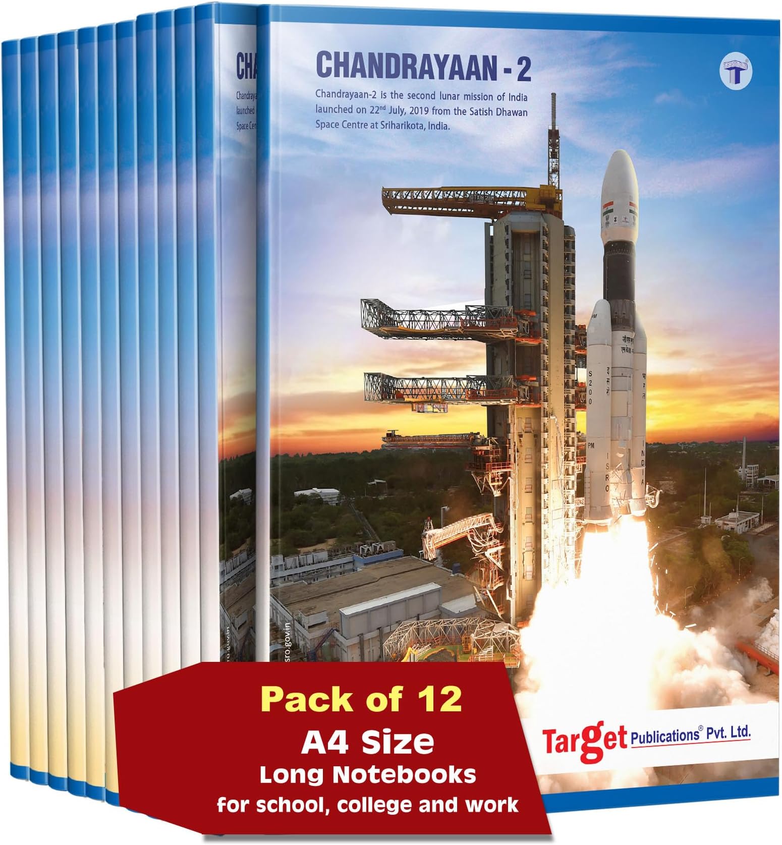 Target Long Notebooks Single Line (164 Ruled Pages) | Soft Cover | 21 ...