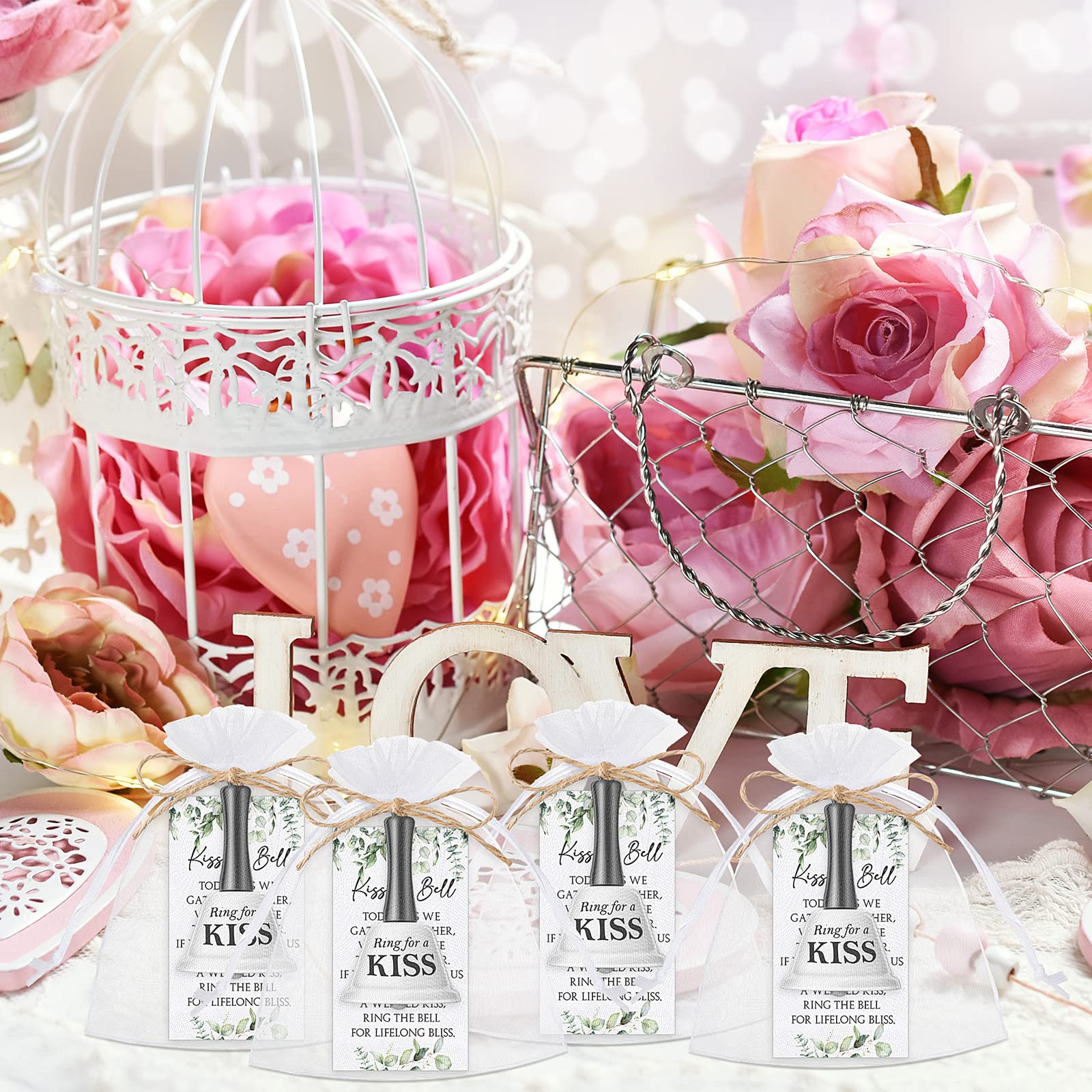 Wedding Kissing Bells Bulk Amazon.com: Lounsweer 30 Sets Wedding