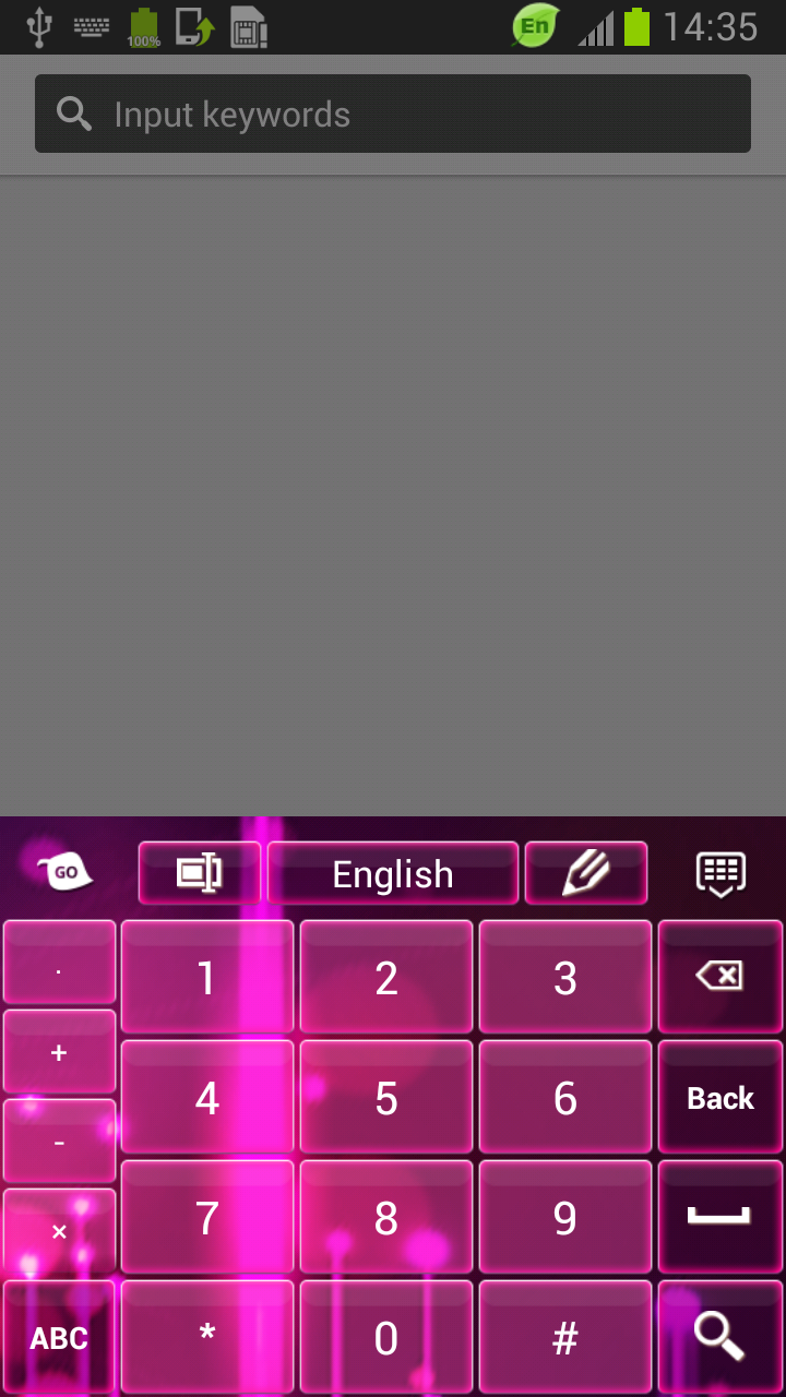 Pink Glow for Keypad - App on the Amazon Appstore