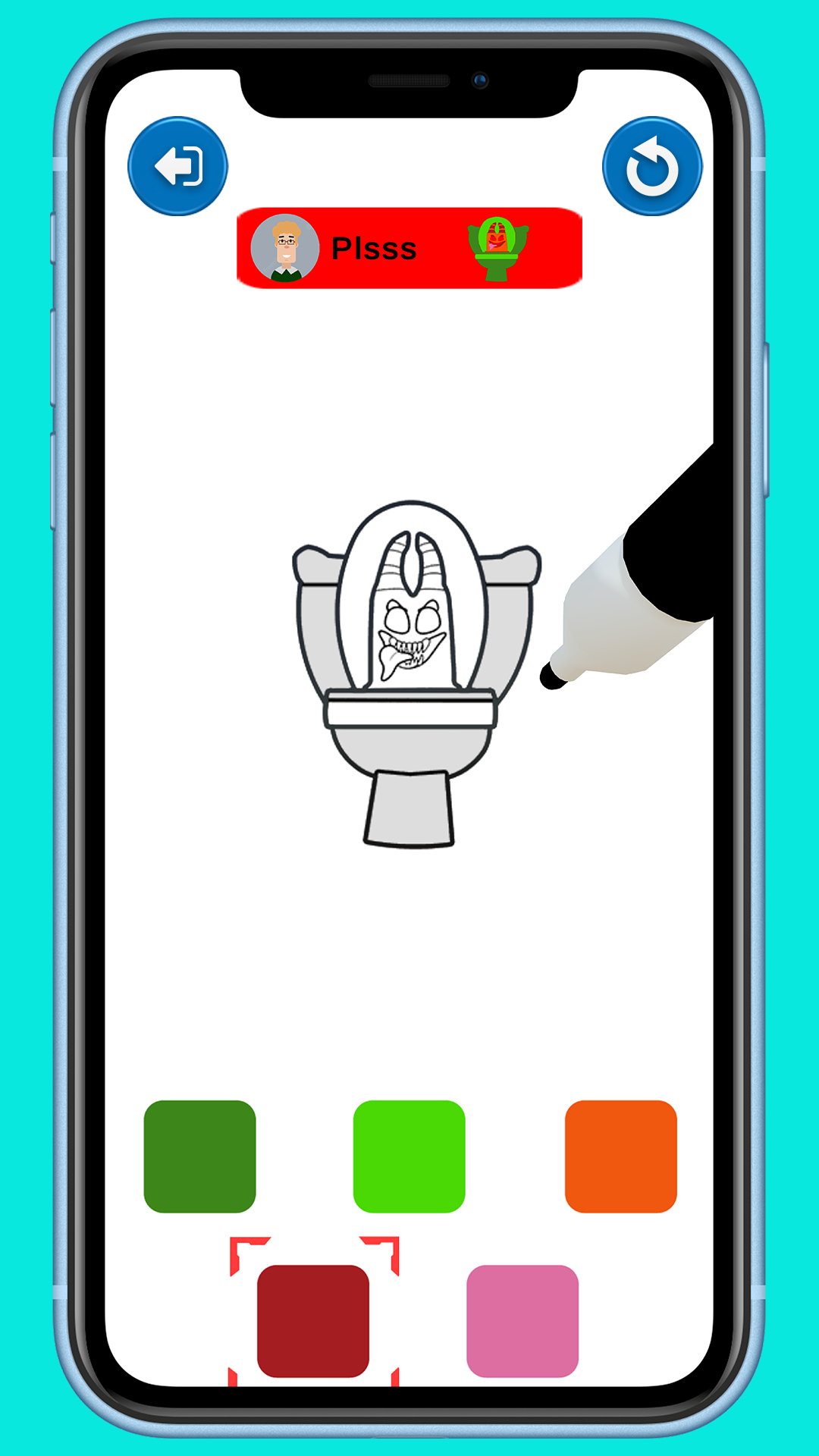 Monster Coloring ASMR Draw Puzzle Rush: Painting Book Brain Puzzle ...