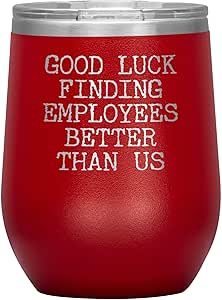 'Good Luck' Employees Better Than Us rolig chef lämnar hejdå gåvor ...