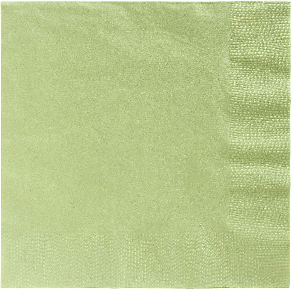 Amazon.com: Big Party Pack Leaf Green Beverage Napkins | Pack of 125 ...
