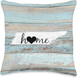 Amazon.com: Tennessee Rustic Home Pride US State Distressed Look Throw ...