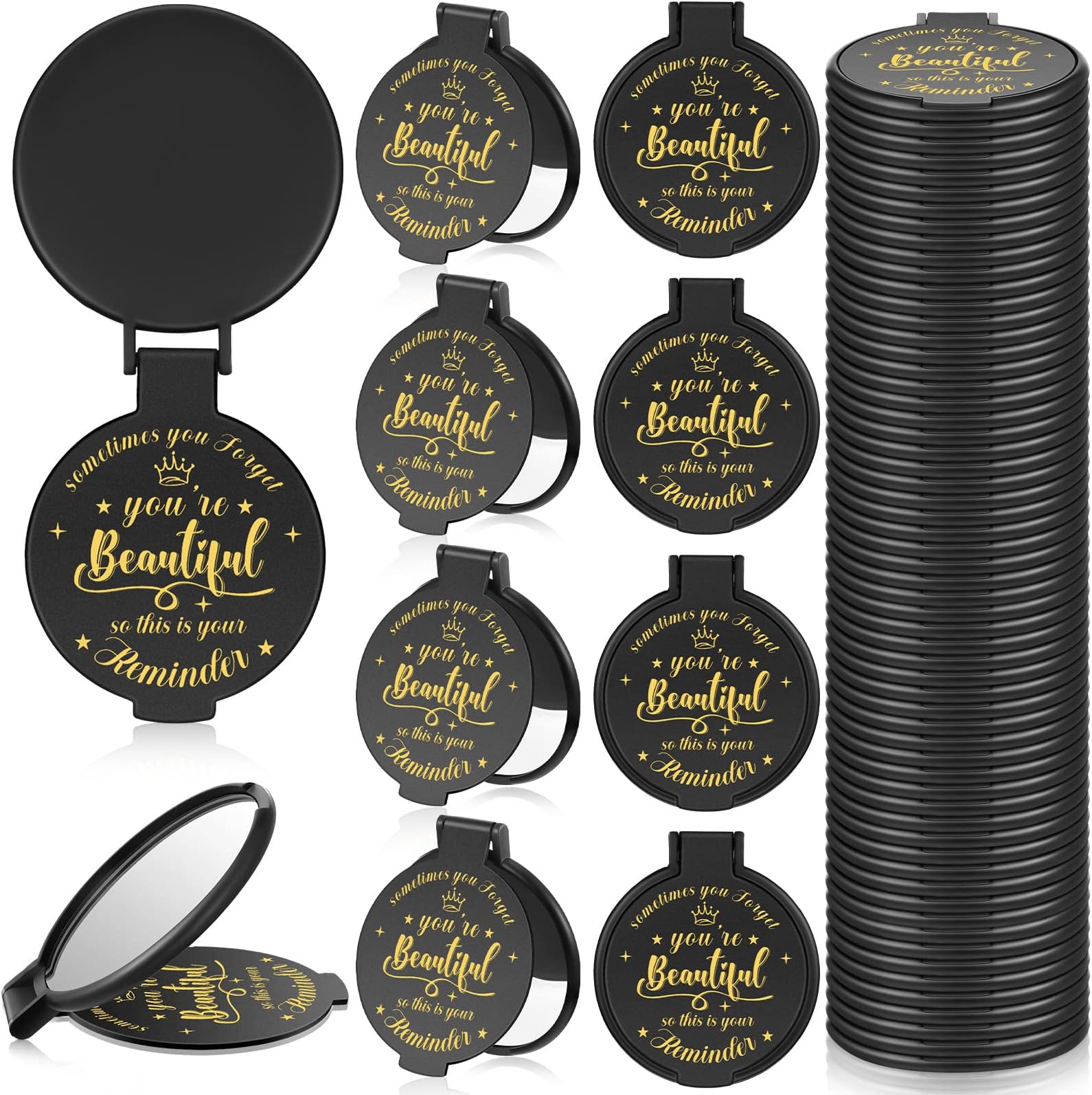 Amazon.com: Tradder 50 Sets Inspirational Appreciation Gifts Compact ...