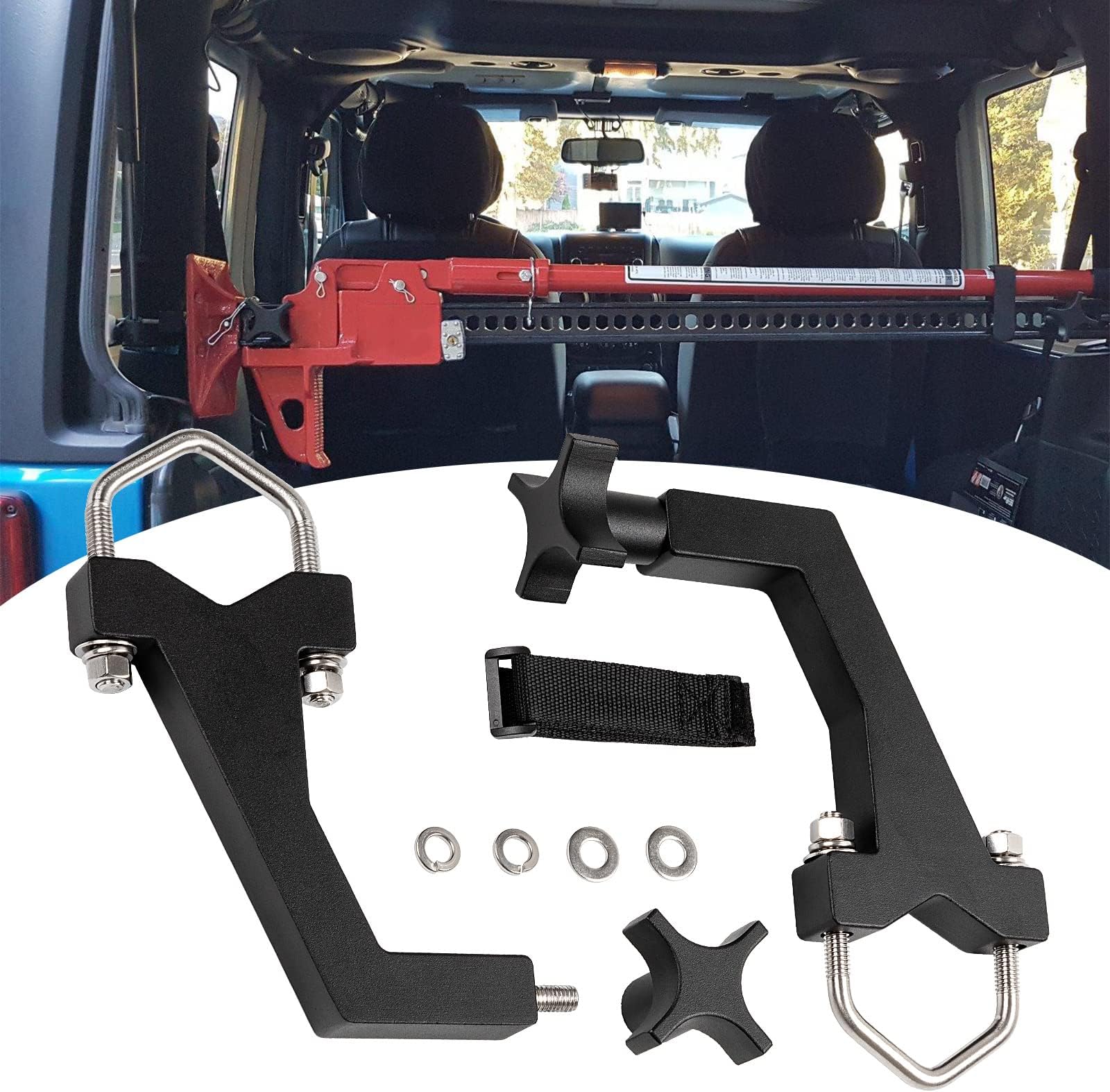 Amazon.com: Hi-Lift Jack TM-700 1"-2" Adjustable Tube Mount : Automotive