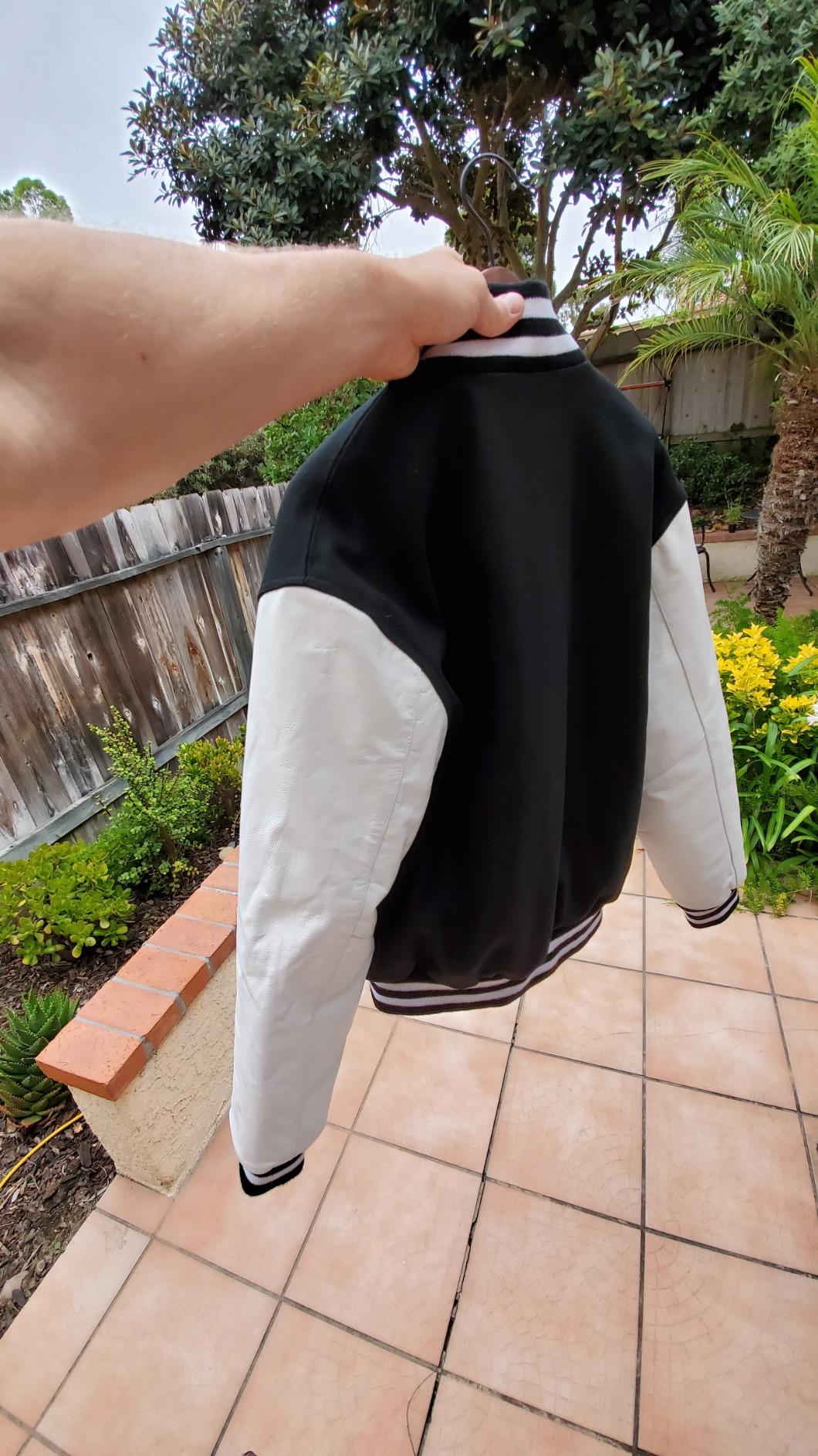 Varsity Base Letterman Jacket (16 Color Options) S to 5XL (Wool ...