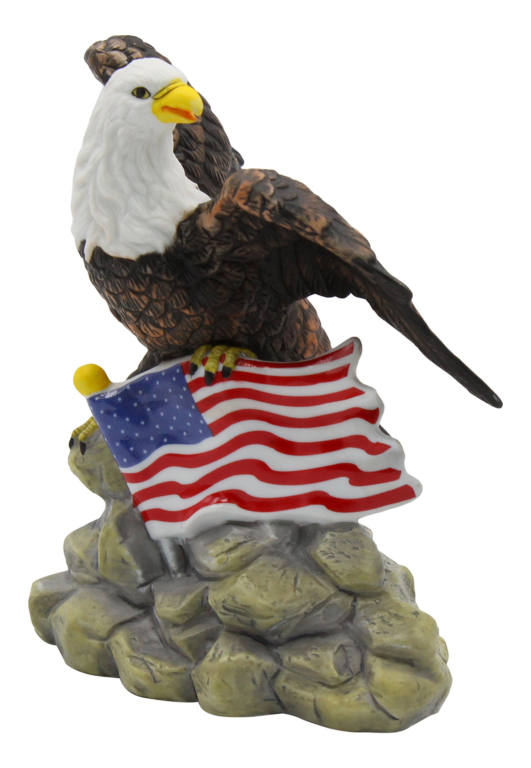 Bald Eagle Holding American Eagle