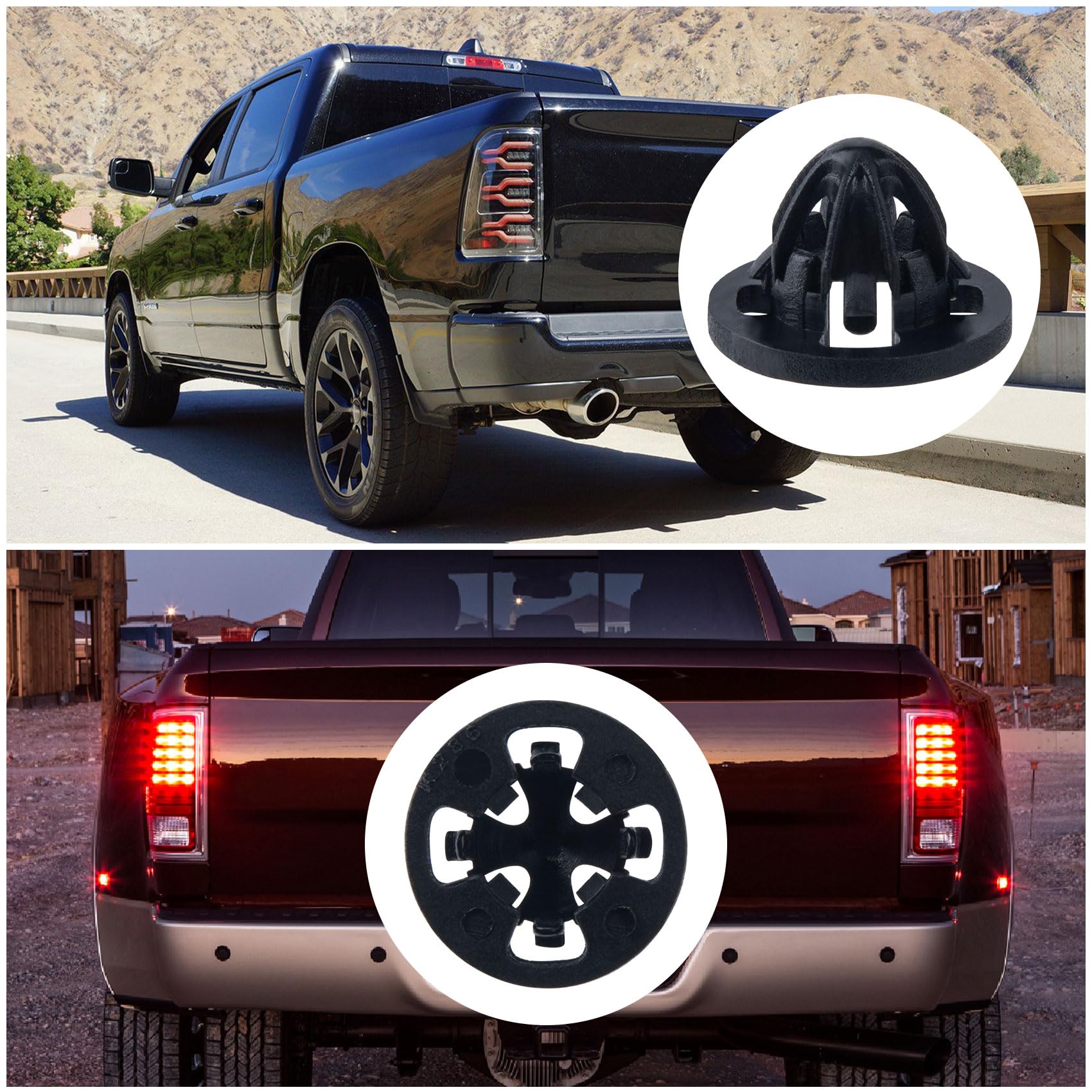 Snapklik.com : Mxxipp 25pcs Tail Light Assembly Grommets Fastener Lamp ...