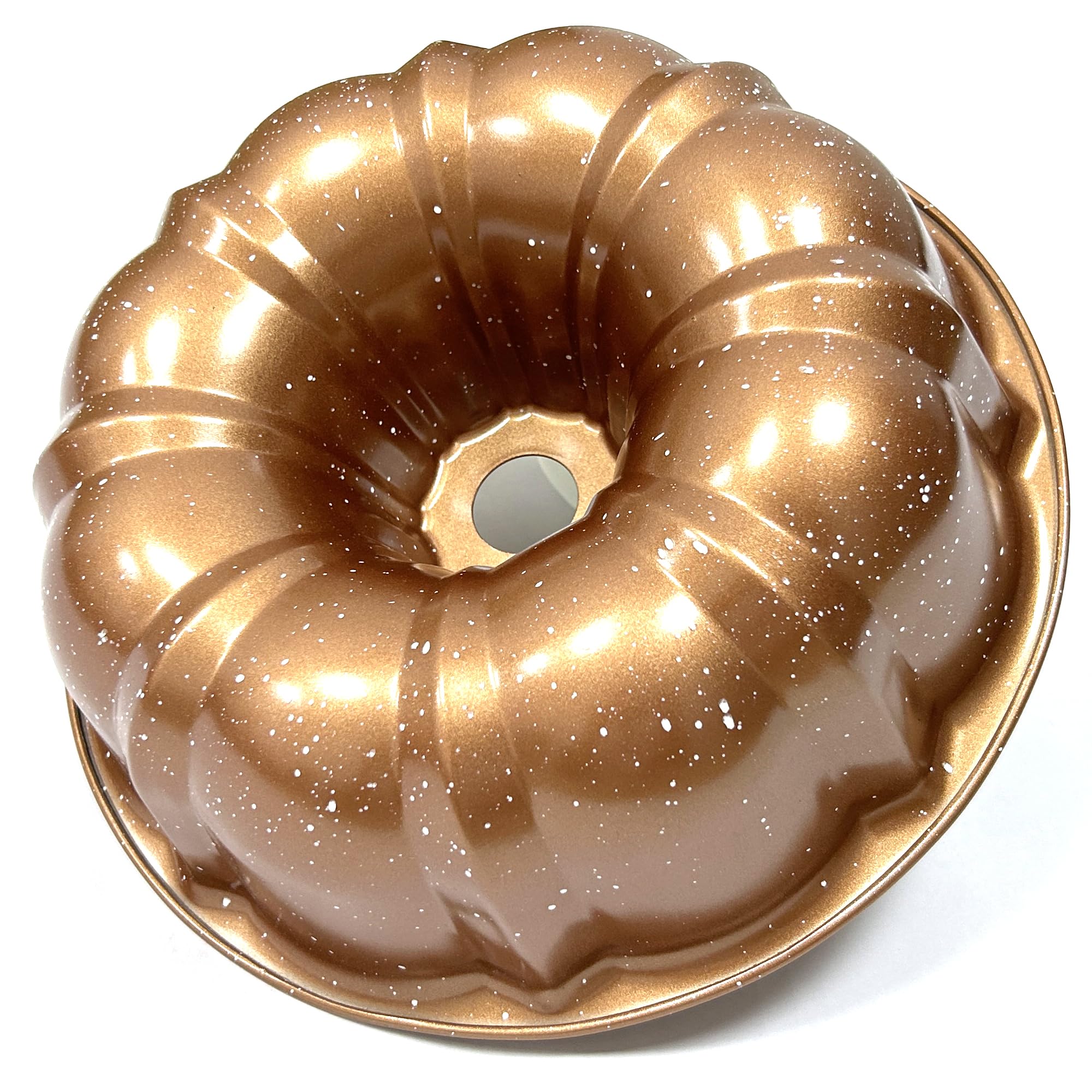 Amazon.com: Classic Bakeware 9.5 Inch Non-stick Fluted Cake Pan,Heavy ...