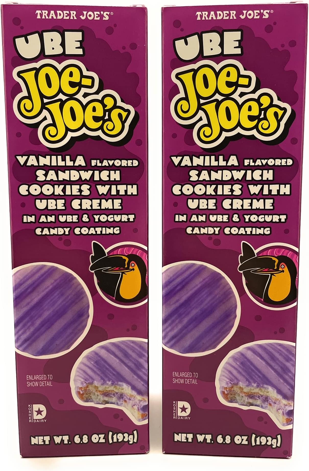 Amazon.com: Trader Joe's Ube Joe - Joe’s Vanilla Flavored Sandwich ...