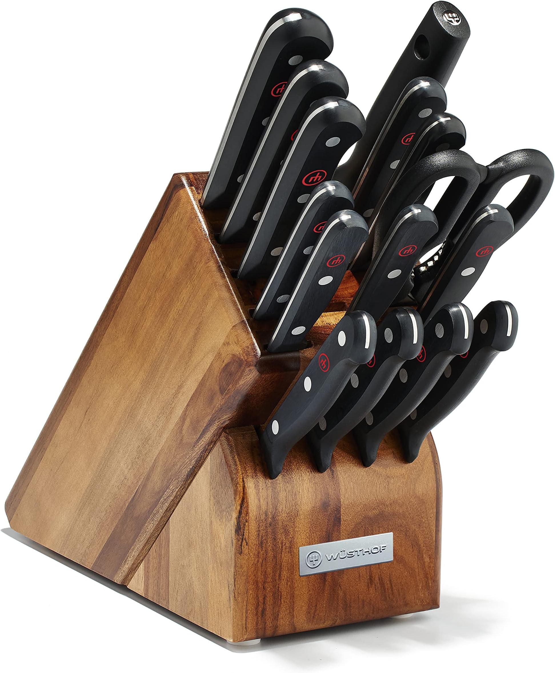 Amazon.com: CUTCO 19-Piece Kitchen Knife & Block Set with Sharpener ...