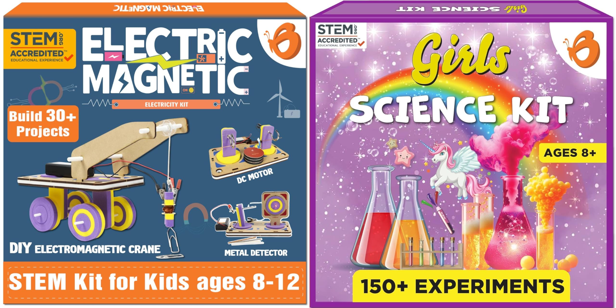 Amazon.com: ButterflyEdufields STEM Toy | 30in1 STEM Kits for Kids Age ...