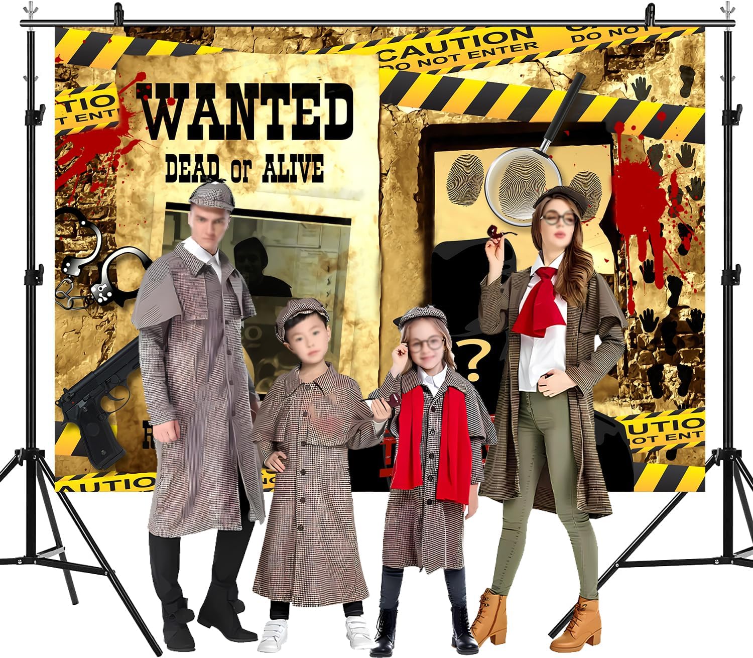 KIKIDOR 10x7ft Agent Top Secret Backdrop Bounty Order Secret Operations ...