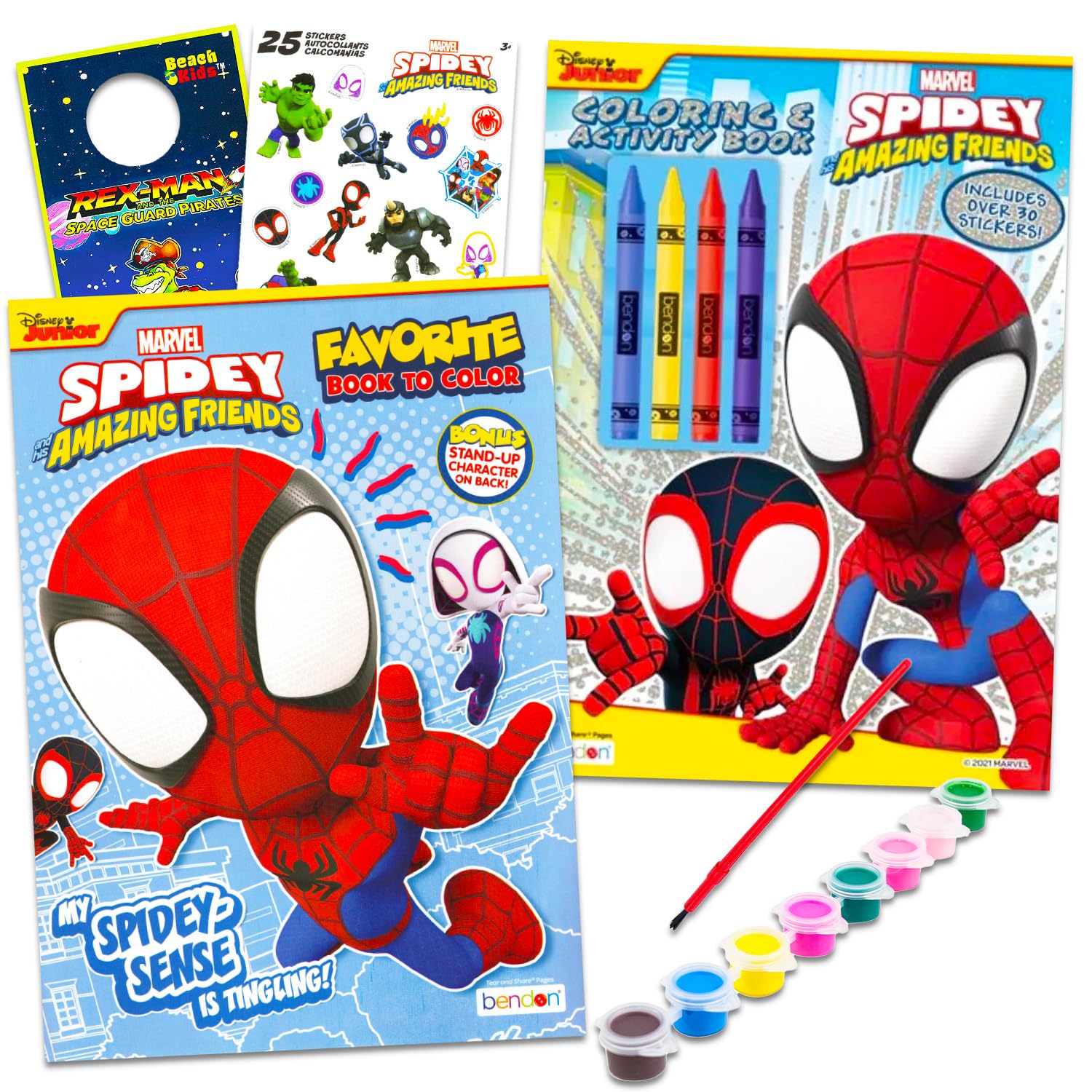 Amazon.com: Spidey and His Amazing Friends Coloring Books for Kids ...